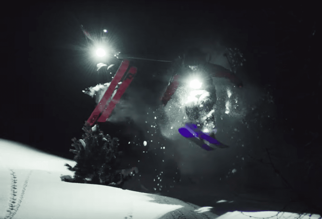 High Beam Night Skiing With Chest Mounted 100 Watt - Unofficial Networks