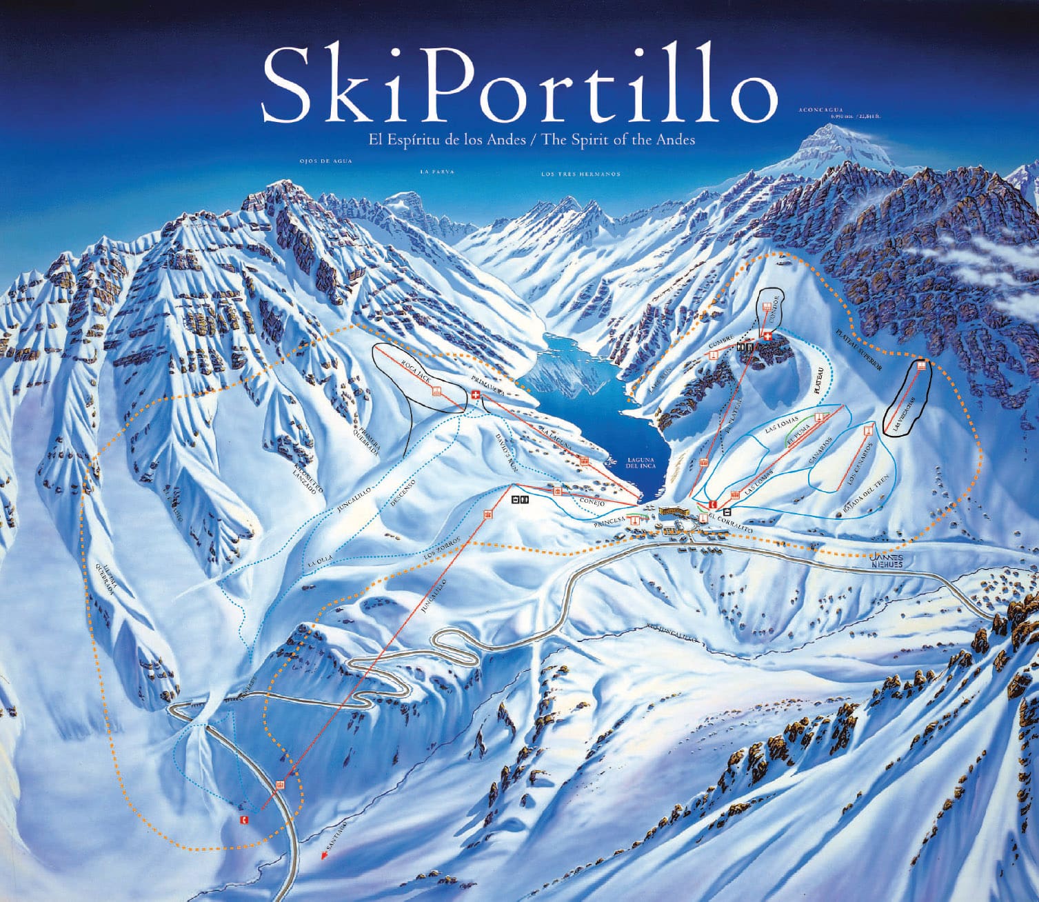 The Five Most Attractive Ski Area Trail Maps - Unofficial Networks