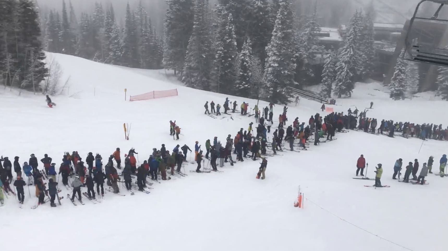 The Peruvian Line @ Snowbird On Saturday Was Outrageous - Unofficial ...