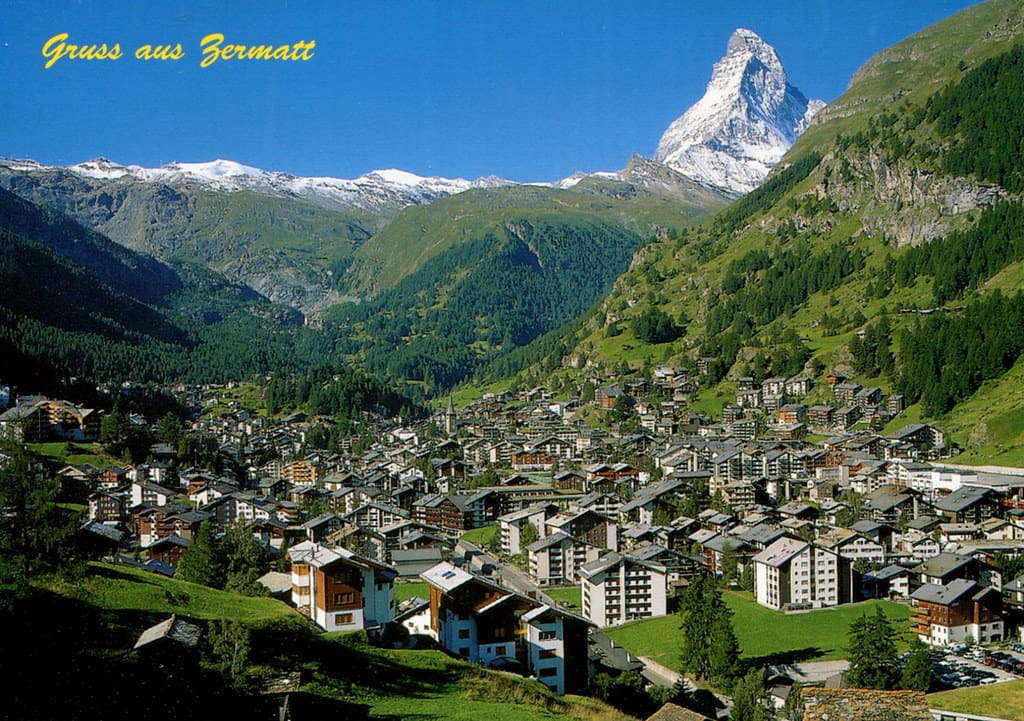 Zermatt Hit By Raging Flood From An Eruption Of A Glacier Pocket ...
