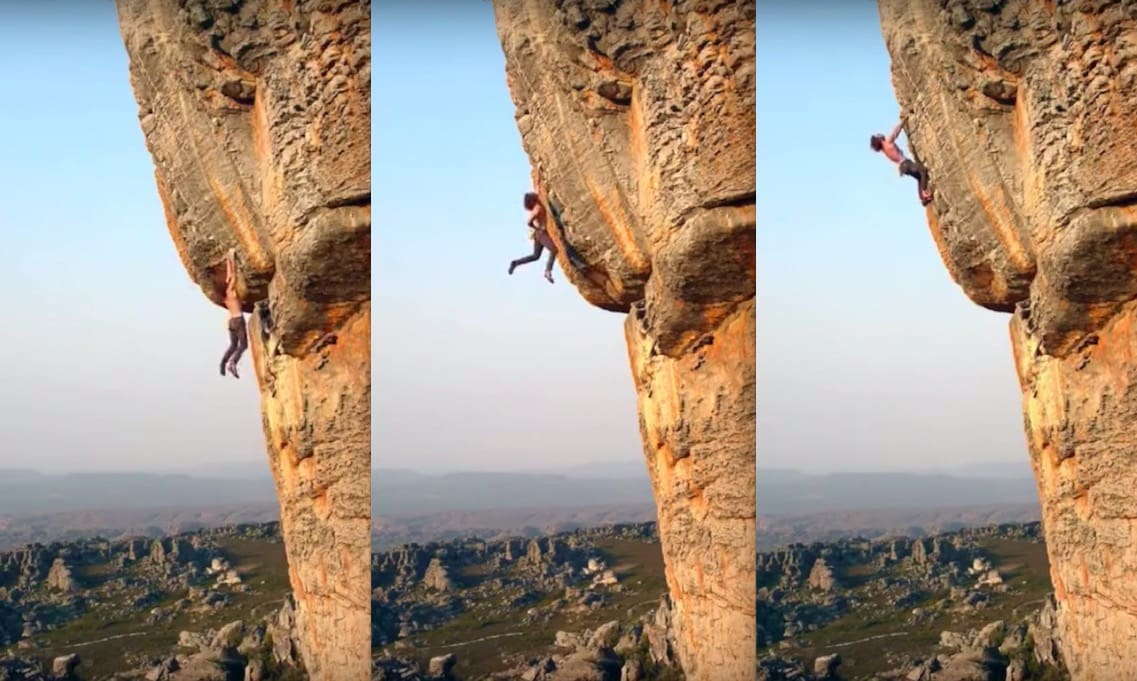 Free Solo Climber Calls This Move "Hang 5 Solo" - Unofficial Networks