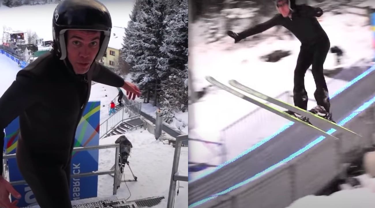 VIDEO: That Time Steve-O Tried Ski Jumping - Unofficial Networks