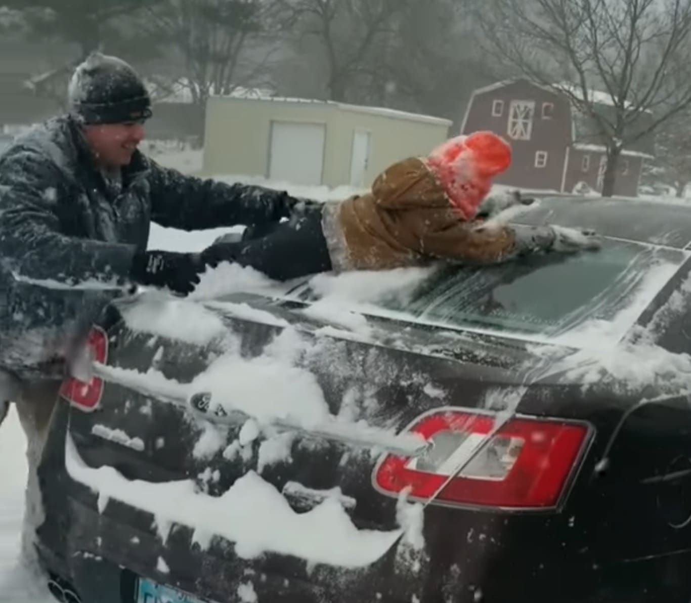Sarcastic Weatherman Shames People Driving With Snow Covering Every ...