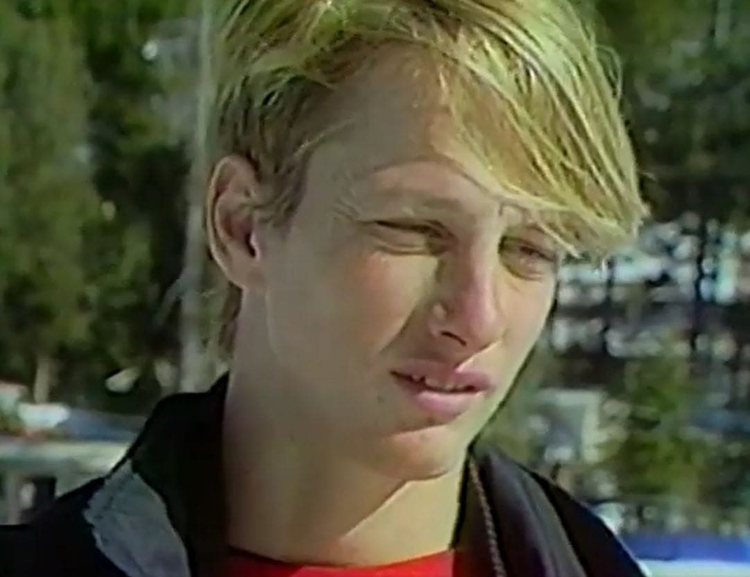 RARE Footage of Tony Hawk Learning To Snowboard in 1988 - Unofficial ...