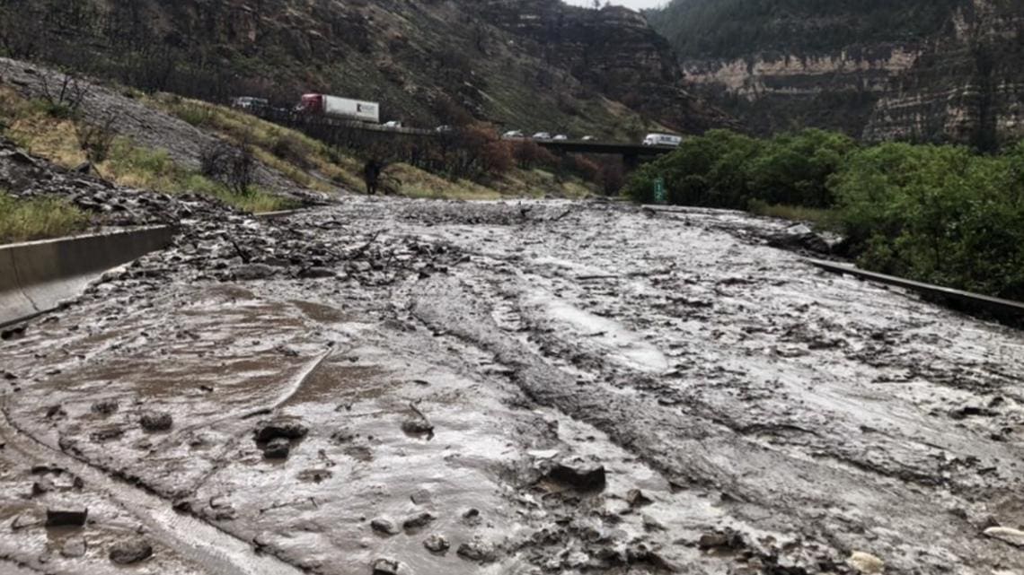 Woman Was Forced To Climb Out Of Car Window To Escape Mudslide On I-70 ...