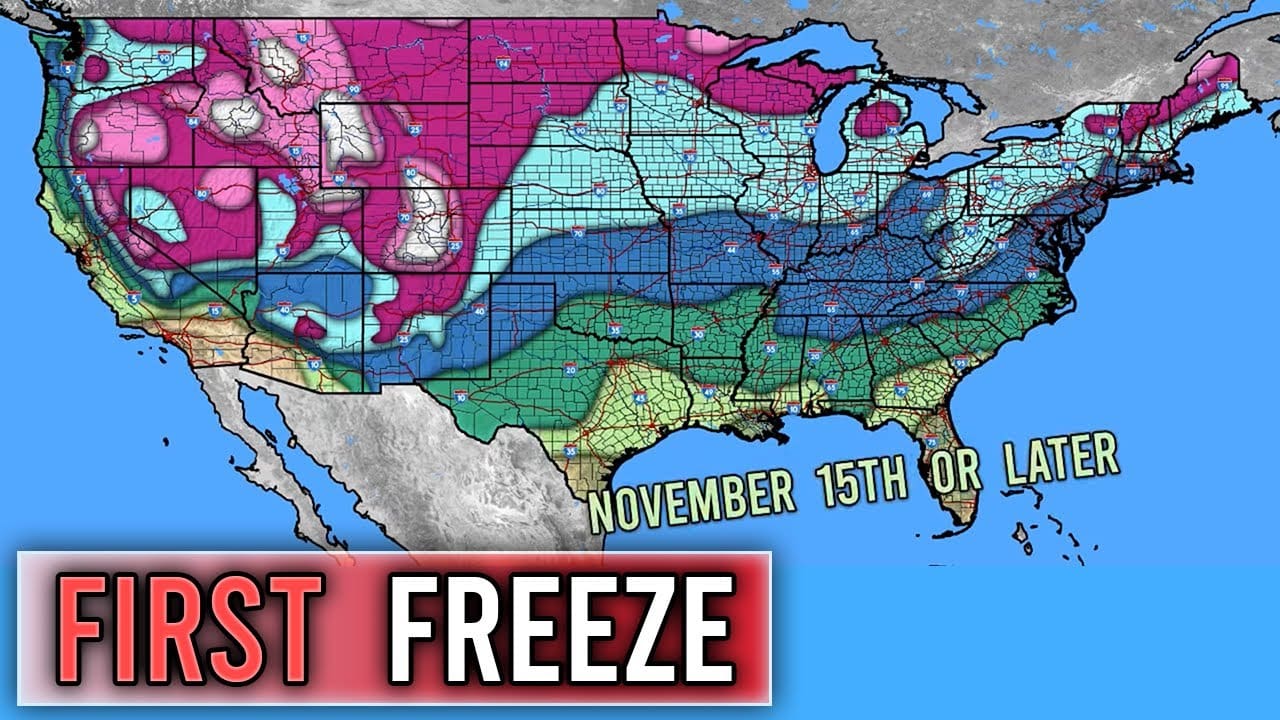 When To Expect Your First Freeze - Unofficial Networks