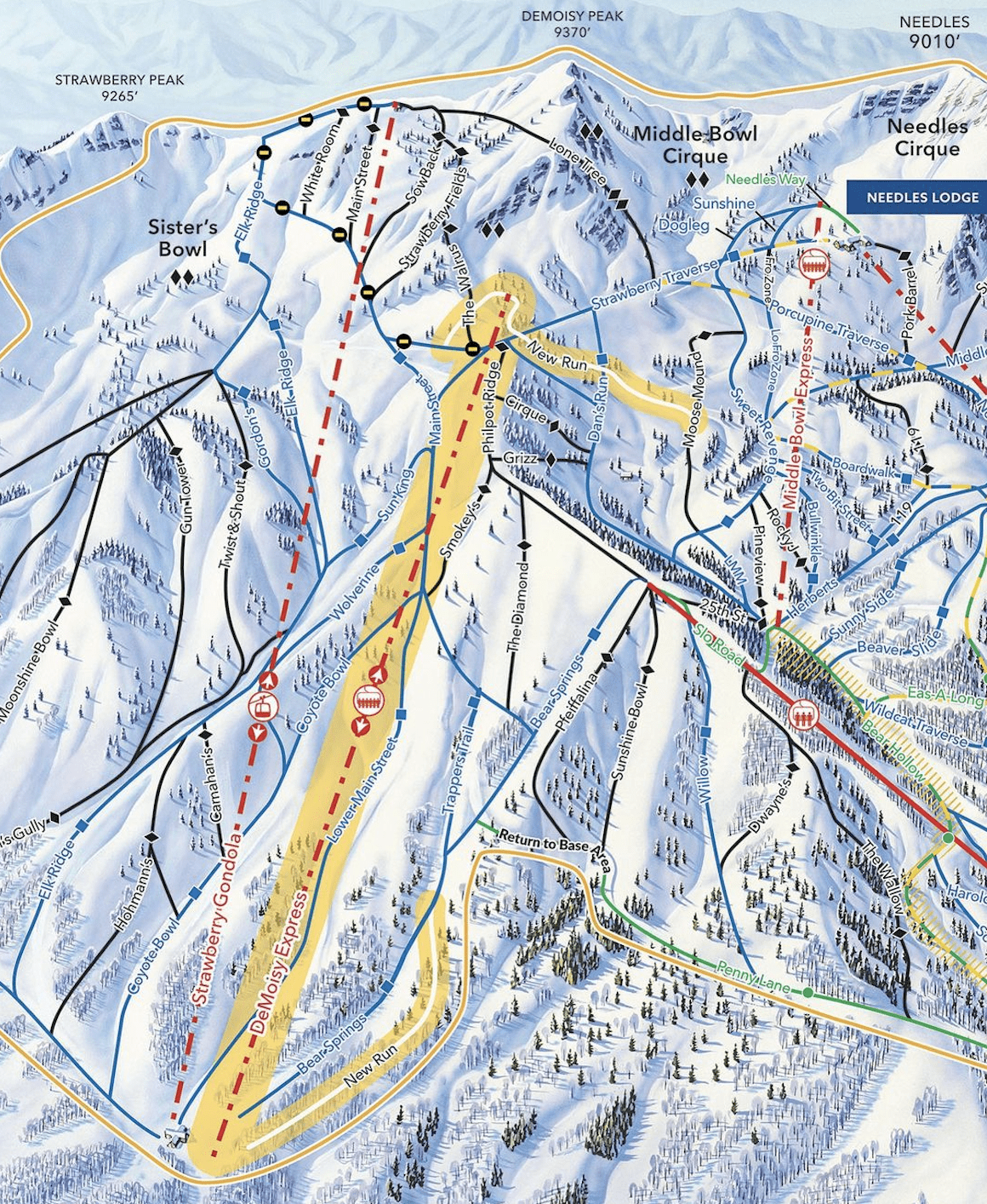 Snowbasin Resort Announces New Six-Person High-Speed Lift - Unofficial ...