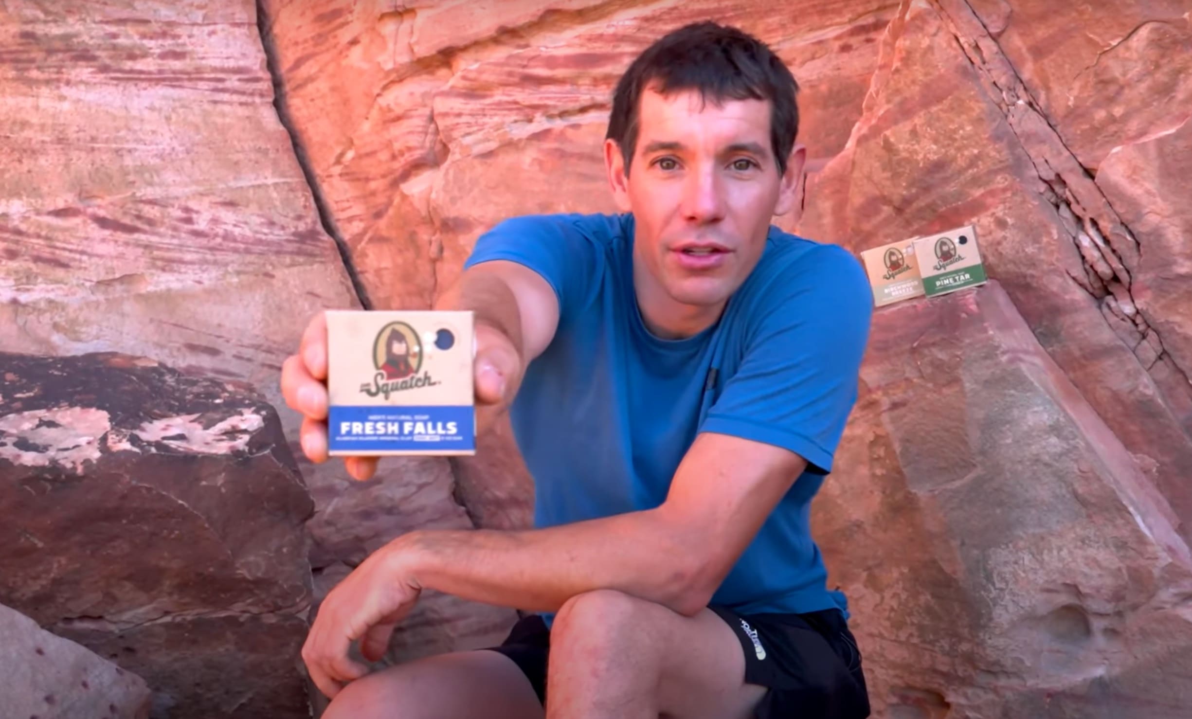 "Smells Like Sierra Rock" Alex Honnold Debuts Signature Soap ...