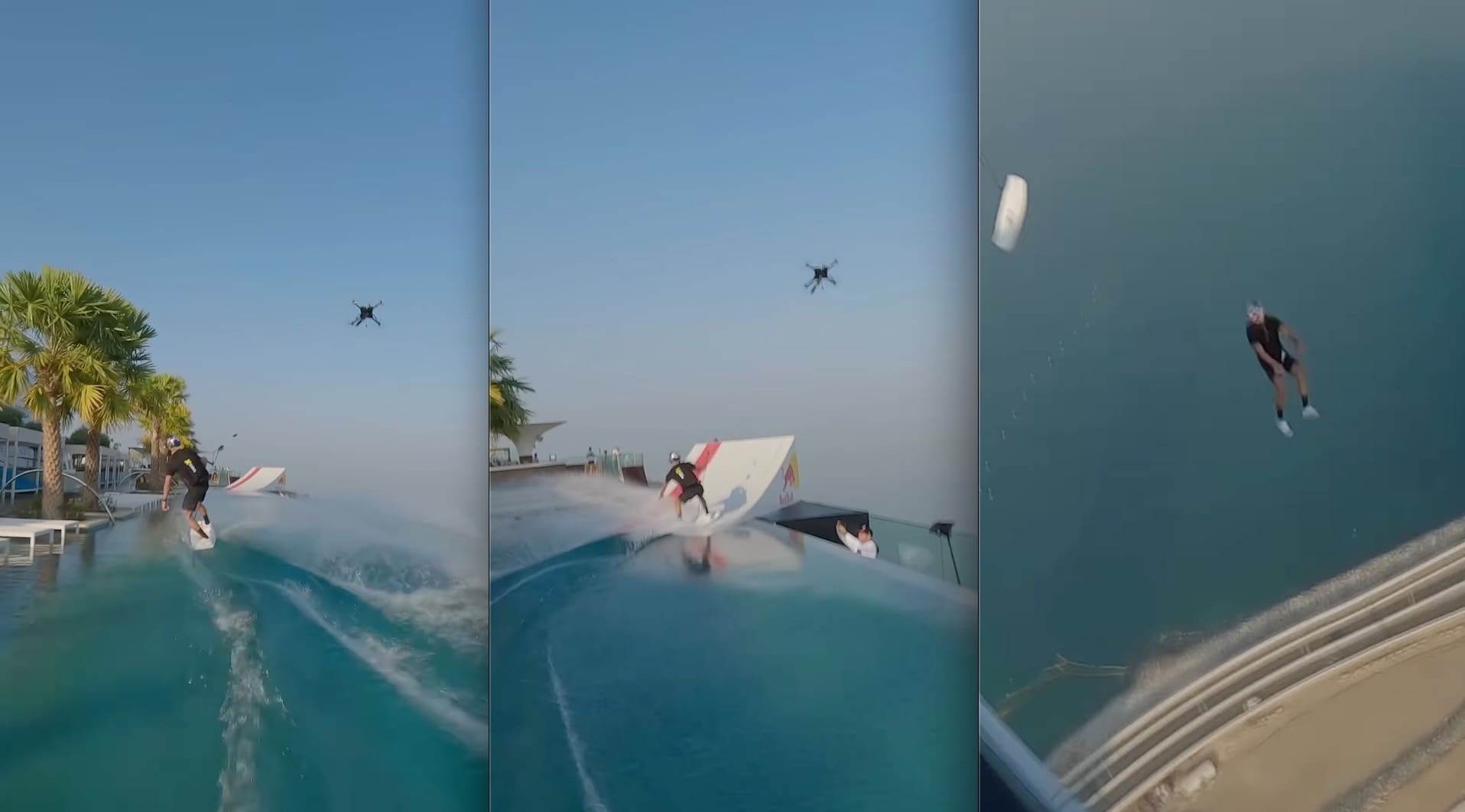 World's First WakeSkate BASE Jump Sent From Rooftop Pool in Dubai - Unofficial Networks