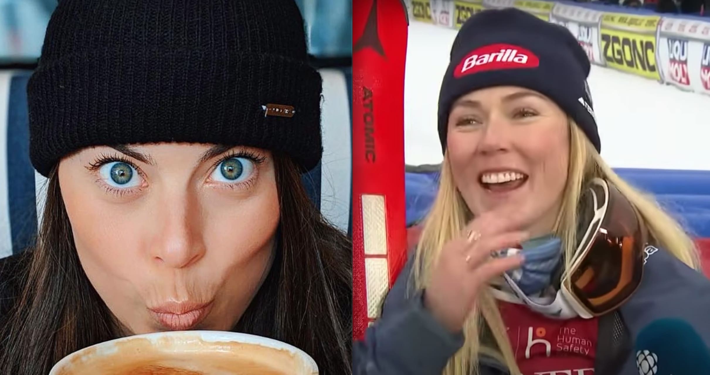 "Your Eyes Are Stunning" Mikaela Shiffrin Pays Compliment To Reporter ...