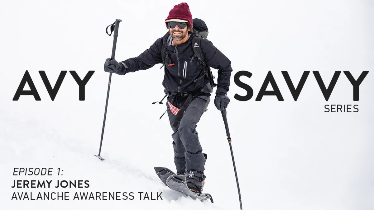 Jeremy Jones Intro To Avalanche Safety Practices - Unofficial Networks
