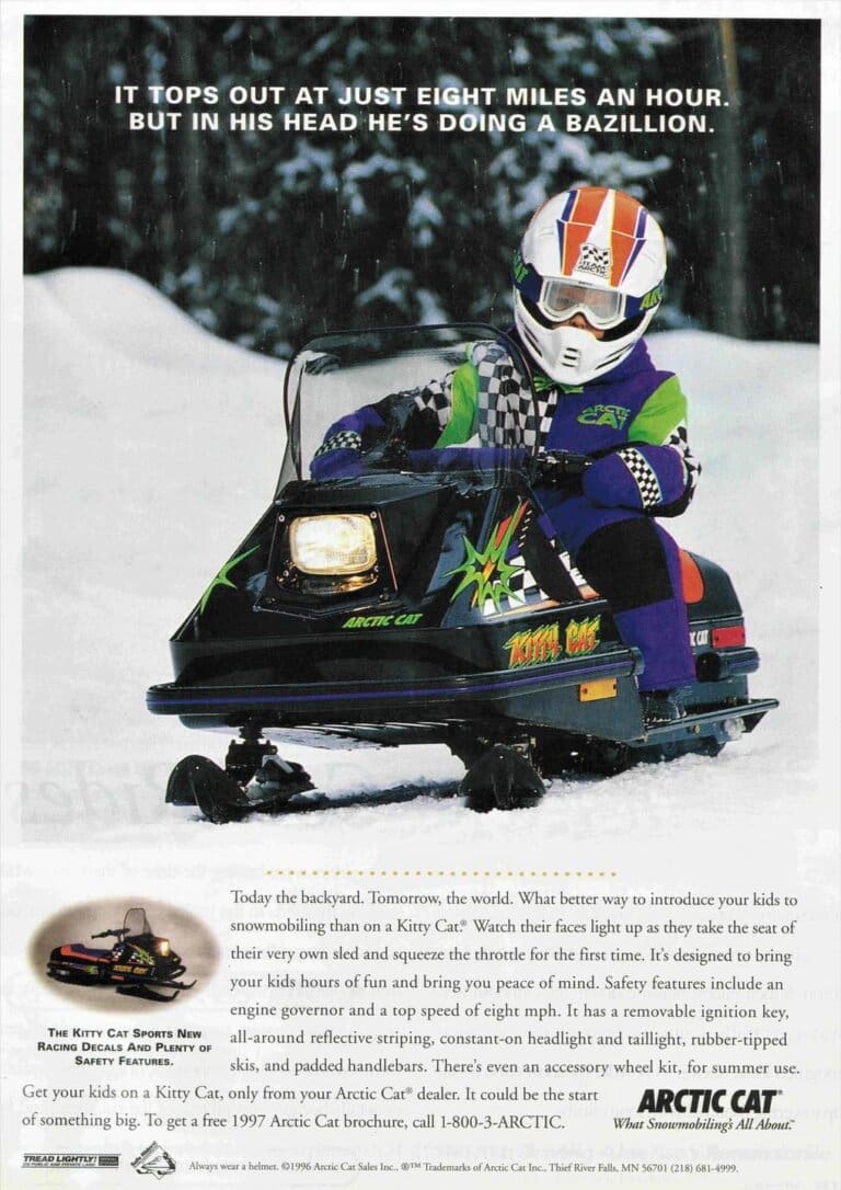 "Kitty Cat" Mini Snowmobiles For Kids Are Amazing - Unofficial Networks
