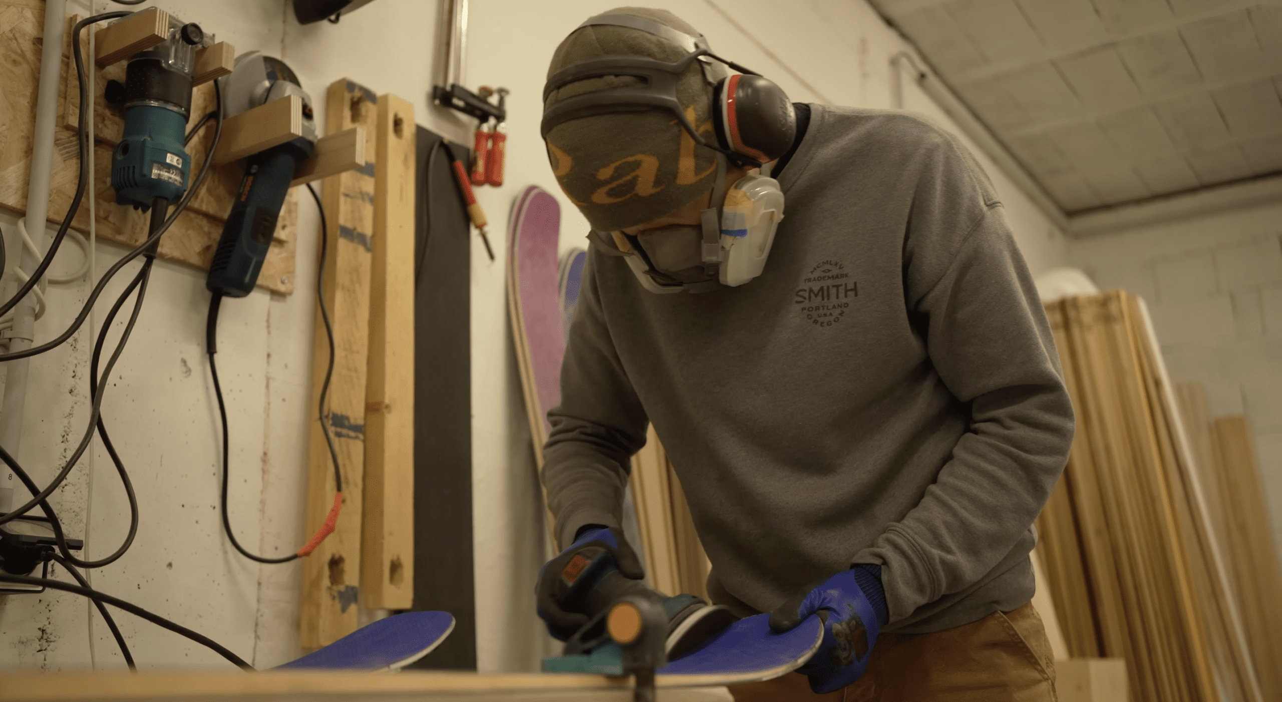 WATCH: Finishing Off Hand-Built Custom Skis In Chamonix - Unofficial ...