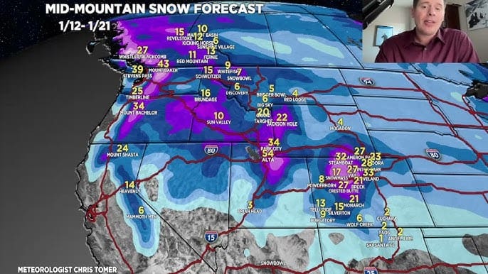 Meteorologist Chris Tomer Calling for Major Winter Weather To Hit The ...