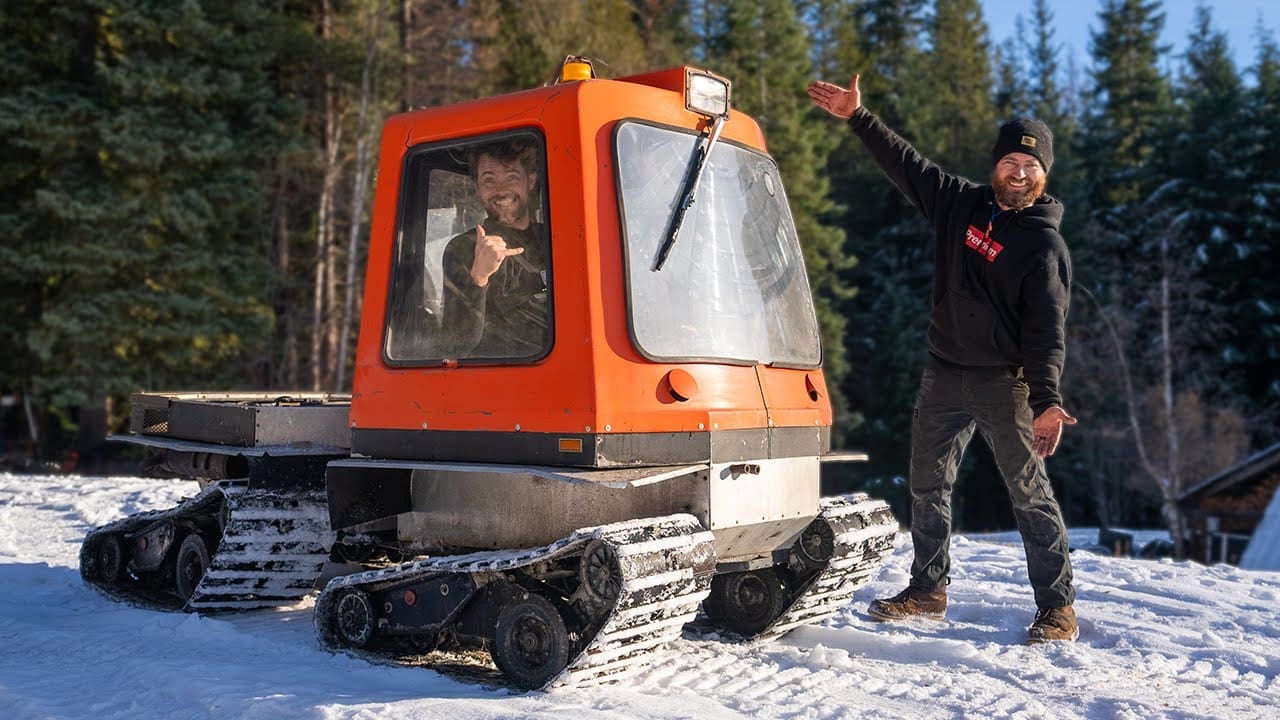 This Micro Snowcat From The 1970s Is Like As Golf Cart For Snow ...