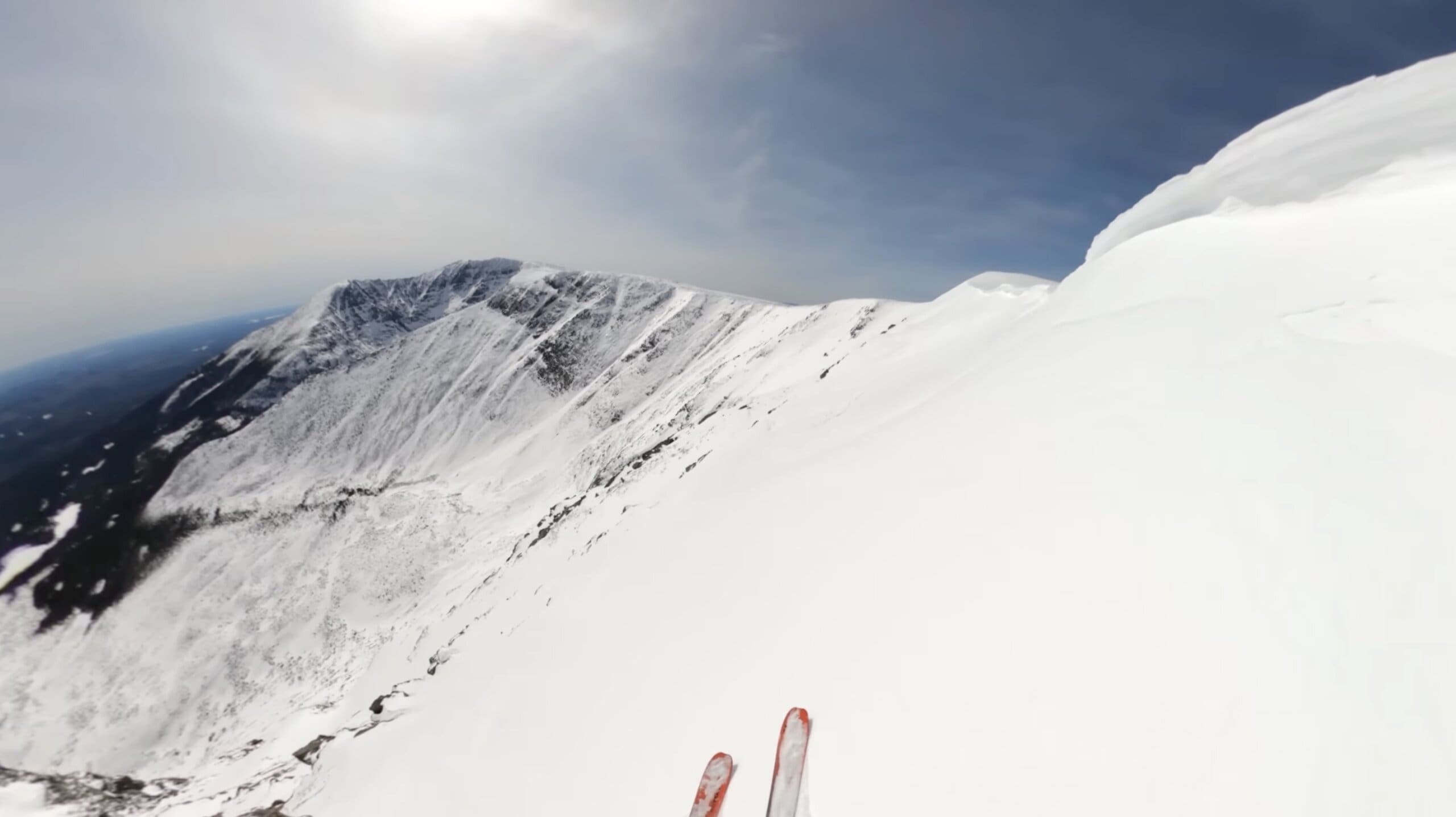 Skiing Mount Katahdin, New England's Second Tallest Peak