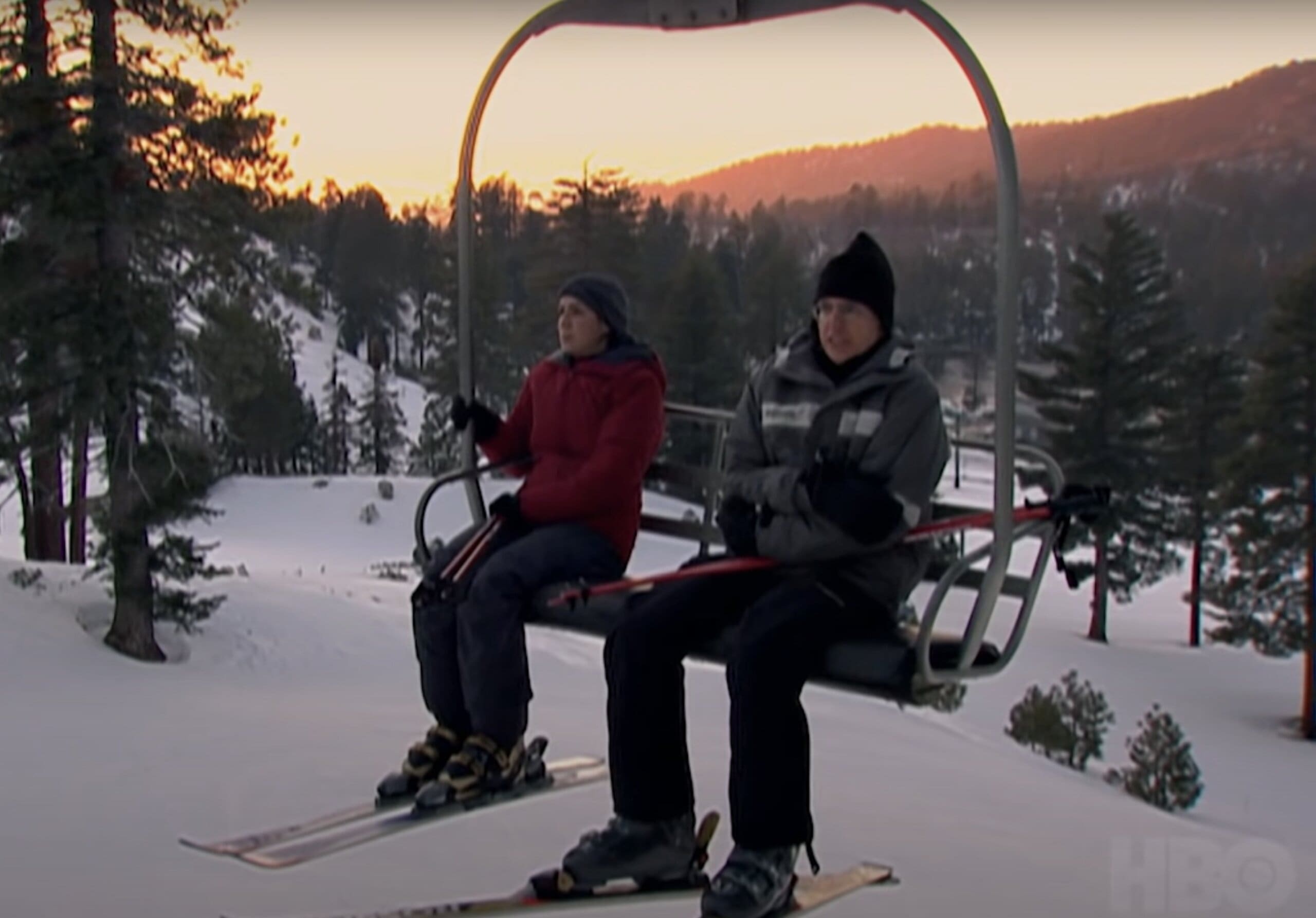 Remembering Curb Your Enthusiasm's Iconic Ski Lift Scene - Unofficial ...