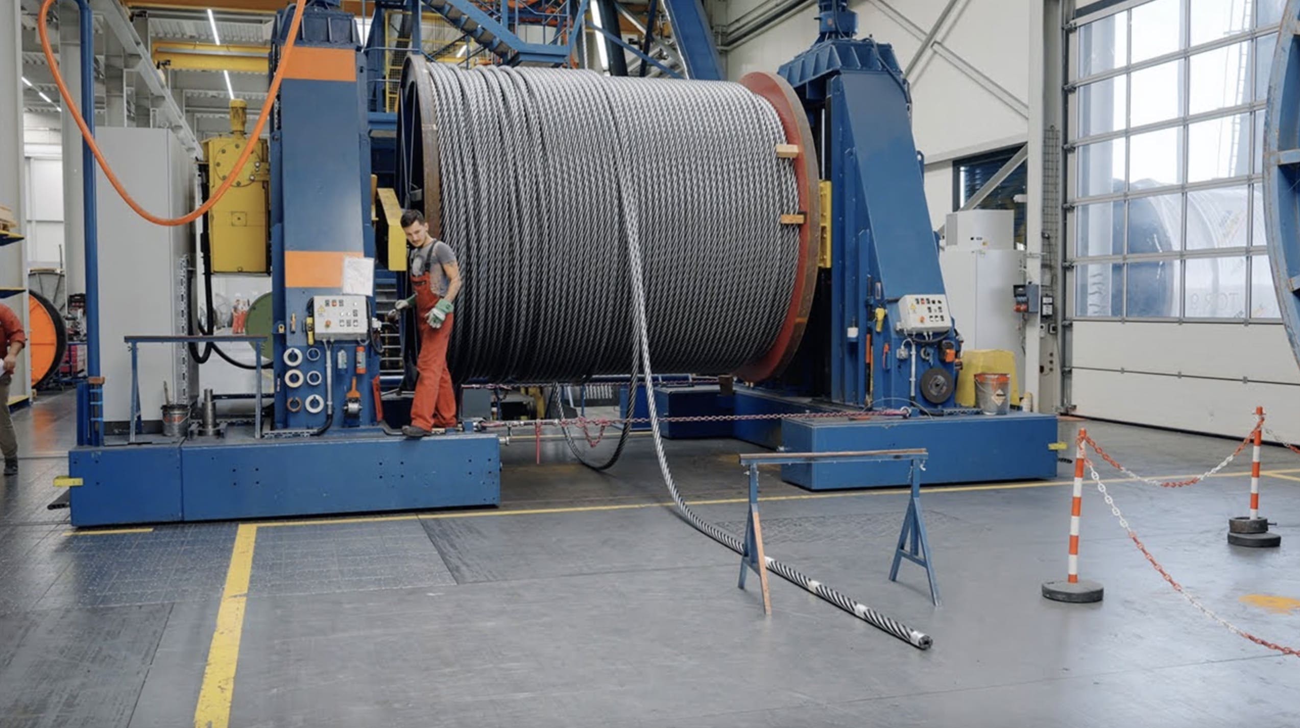 Producing 700 Tonnes Of Steel Cables For New Chairlifts