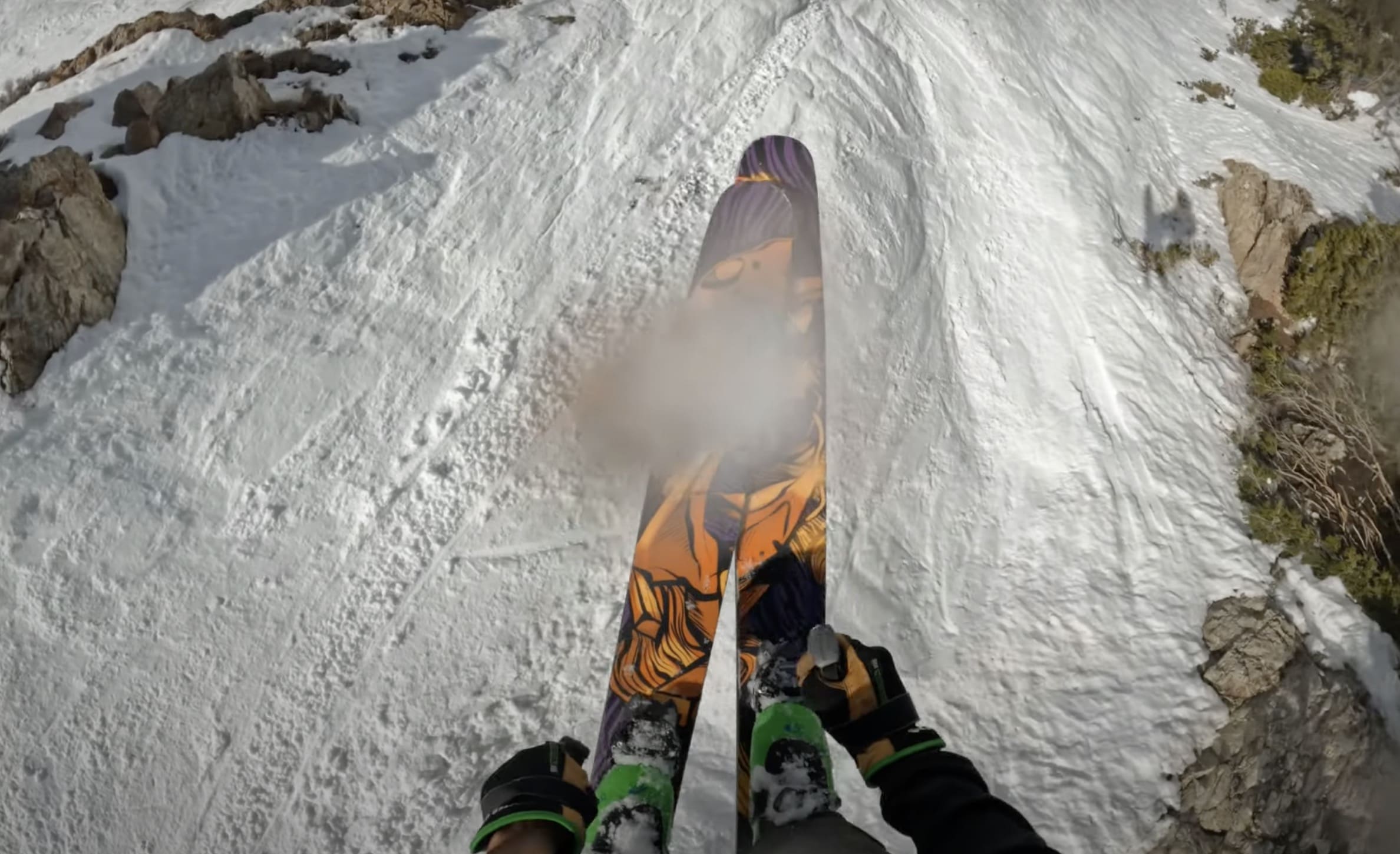 Pro Skier POV: Two Spring Laps Off Snowbird's Tram - Unofficial Networks