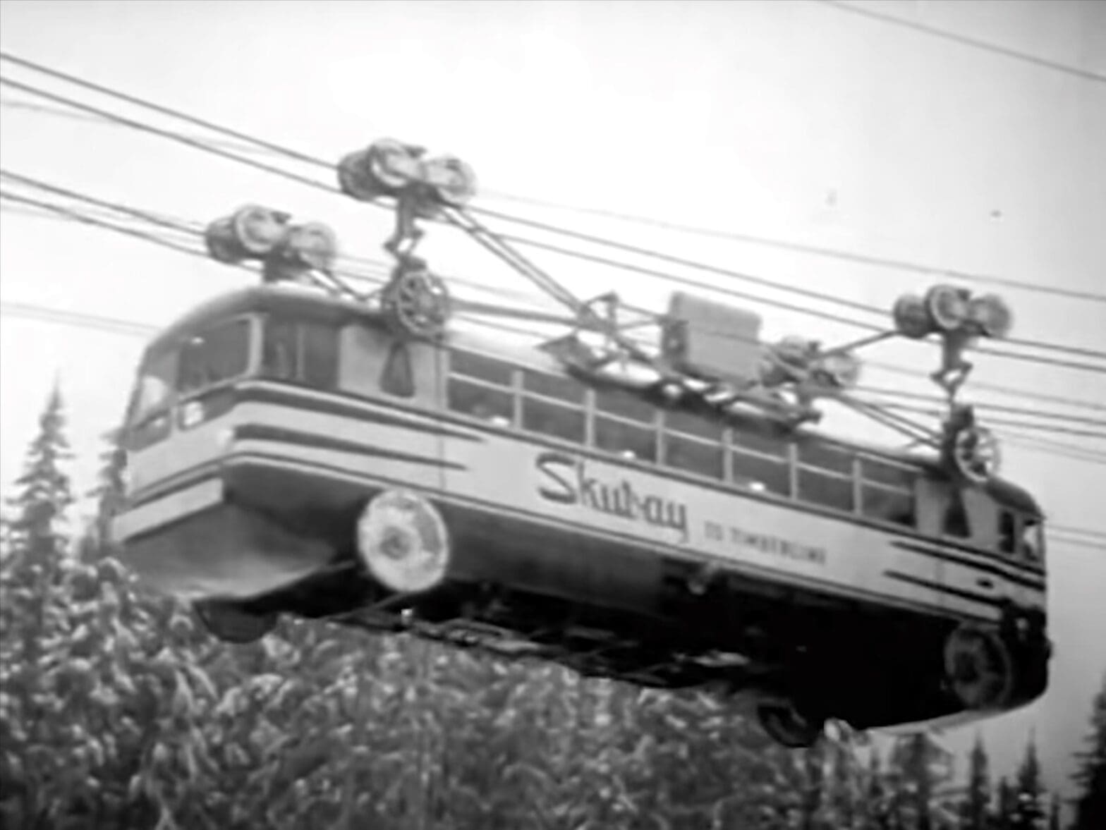 The Rise And Fall Of Mt. Hood's City Bus Turned Ski Lift (Video ...