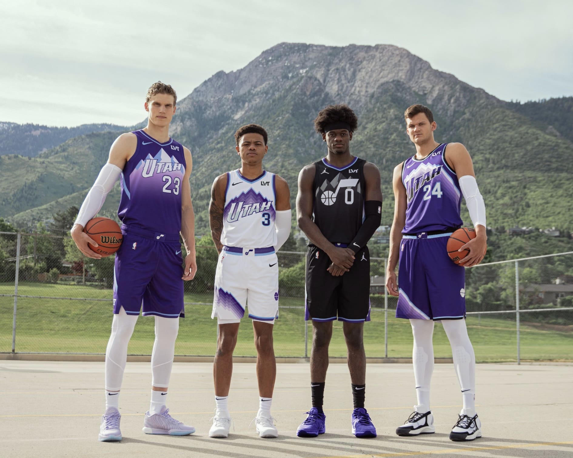 Utah Jazz's New Jerseys Give Homage To Wasatch Mountains - Unofficial ...