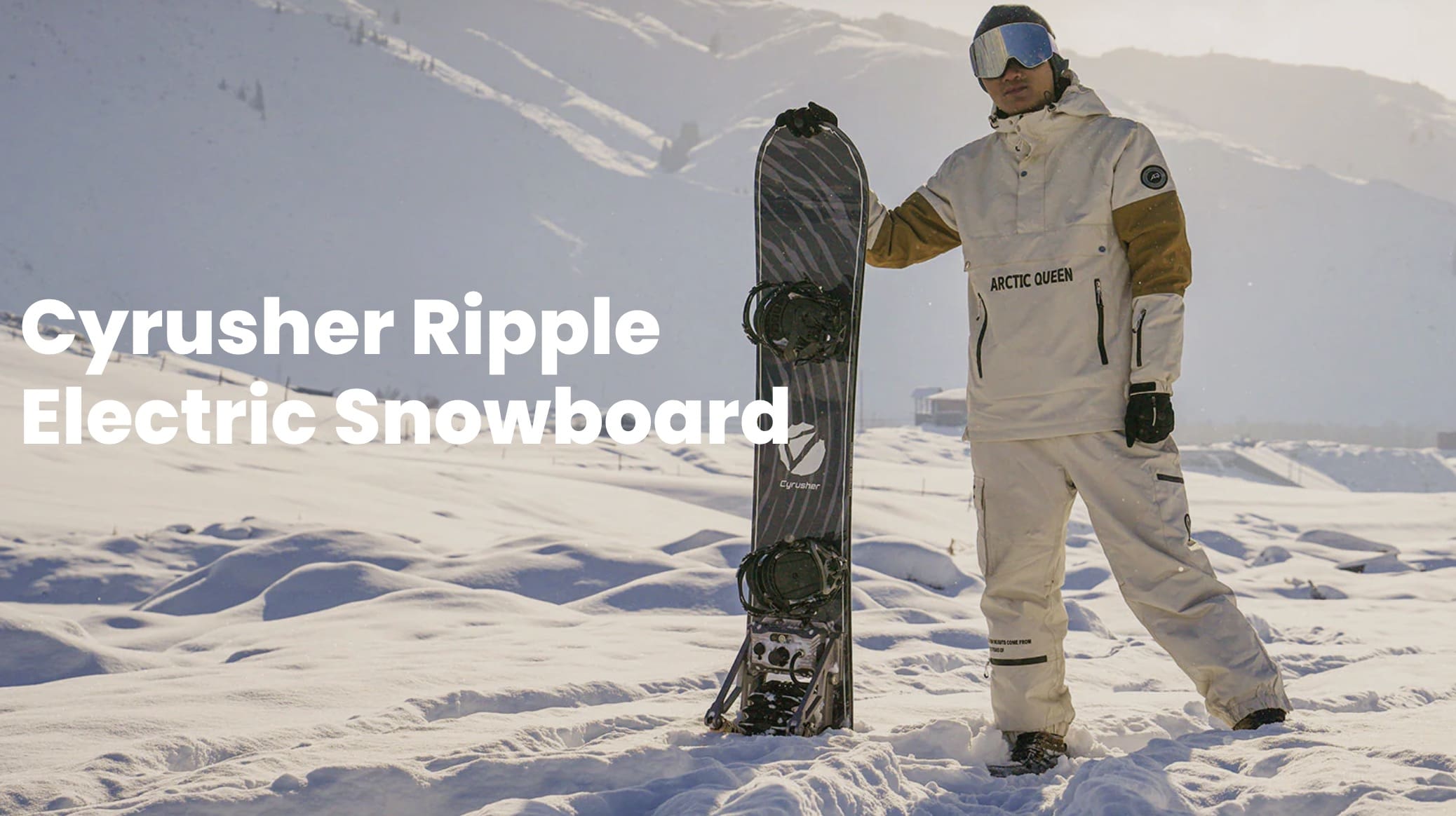 World's First Commercially Available Electric Snowboard Hits The Market ...