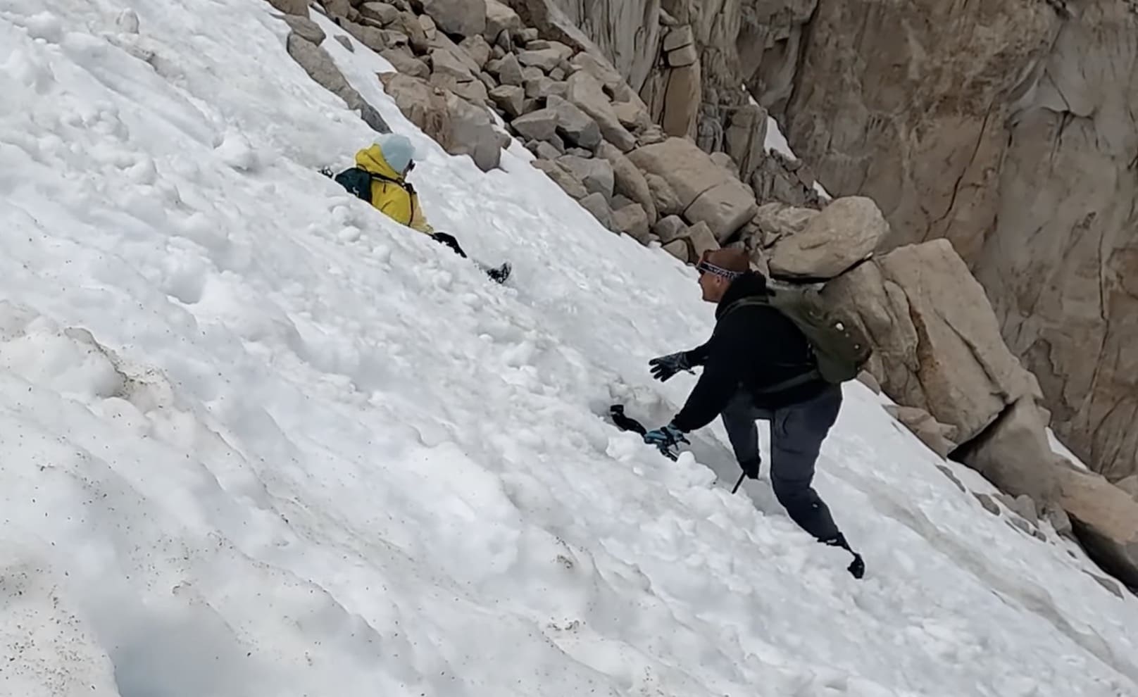 WATCH: Hiker Slides Uncontrollably Down Mount Whitney Chute ...