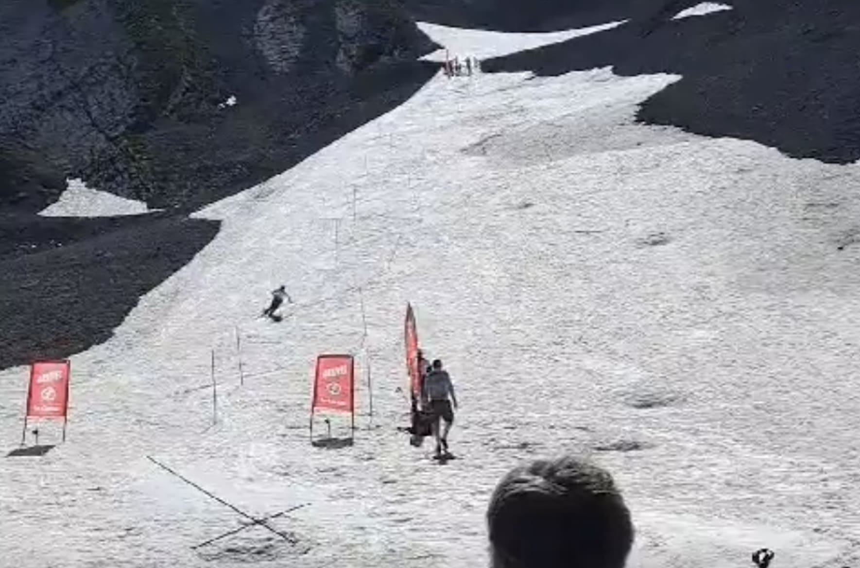 French Skiers Celebrated Bastille Day With A Summer Ski Race ...