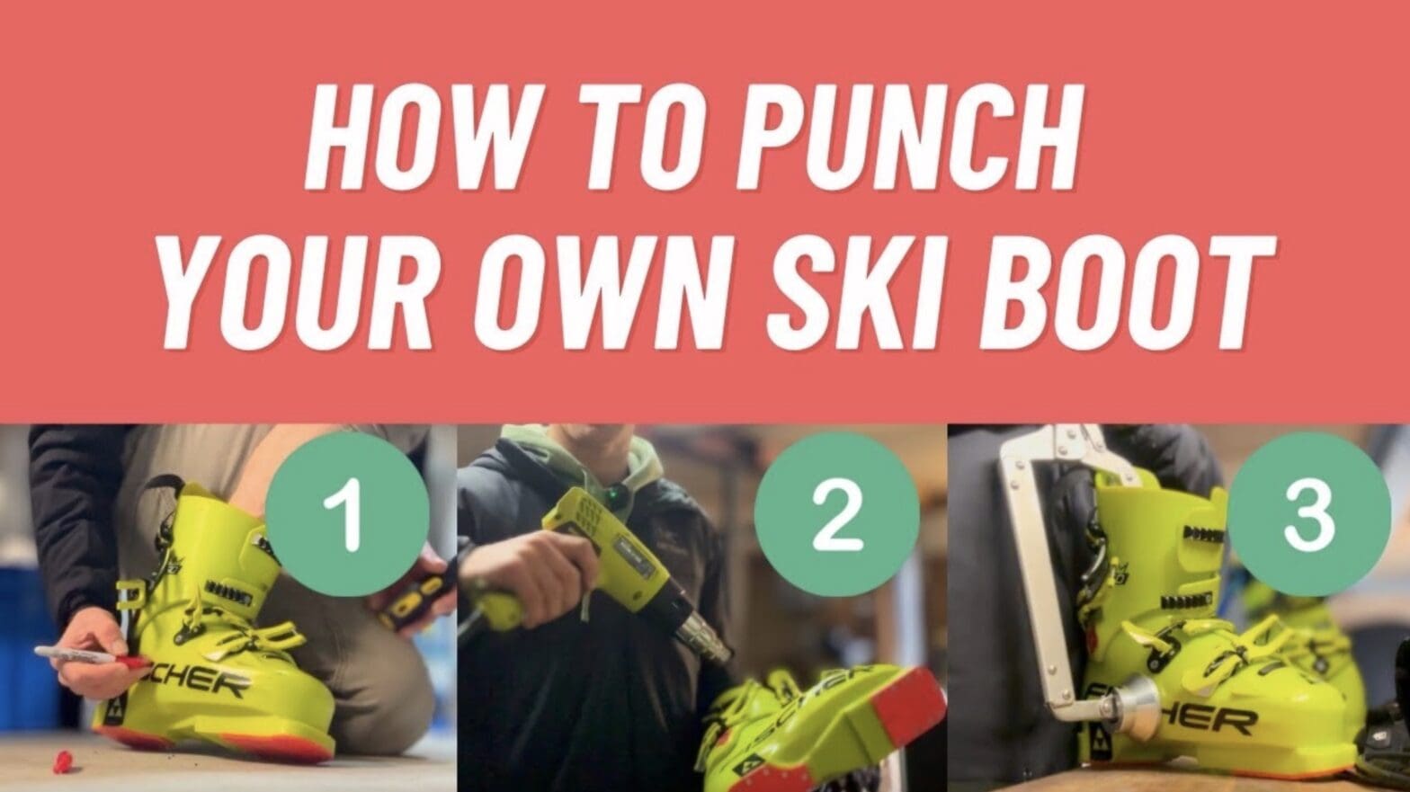 WATCH: How To Punch Your Own Ski Boot - Unofficial Networks