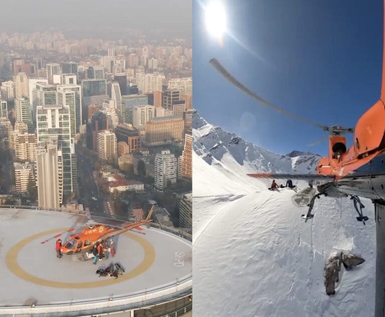 Heli-Skiing Directly From A City Rooftop Is The Coolest Thing Ever ...