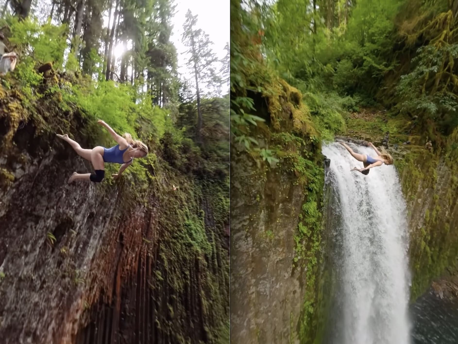 New World Record Female "Norwegian Death Dive" Set In Oregon (102 Feet ...