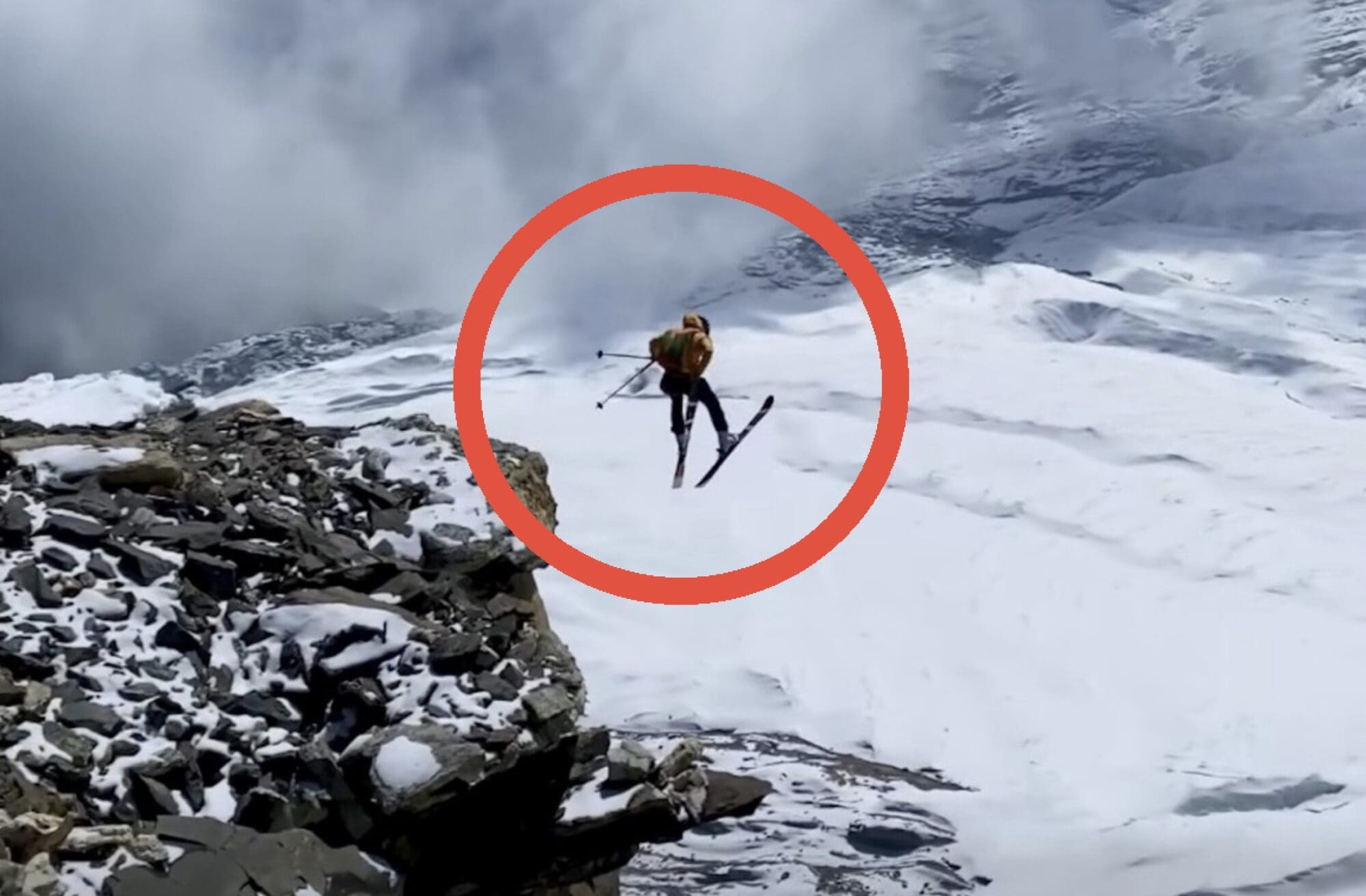 World Record For Highest Altitude Ski-BASE Jump Set in Nepal (18,753 ...