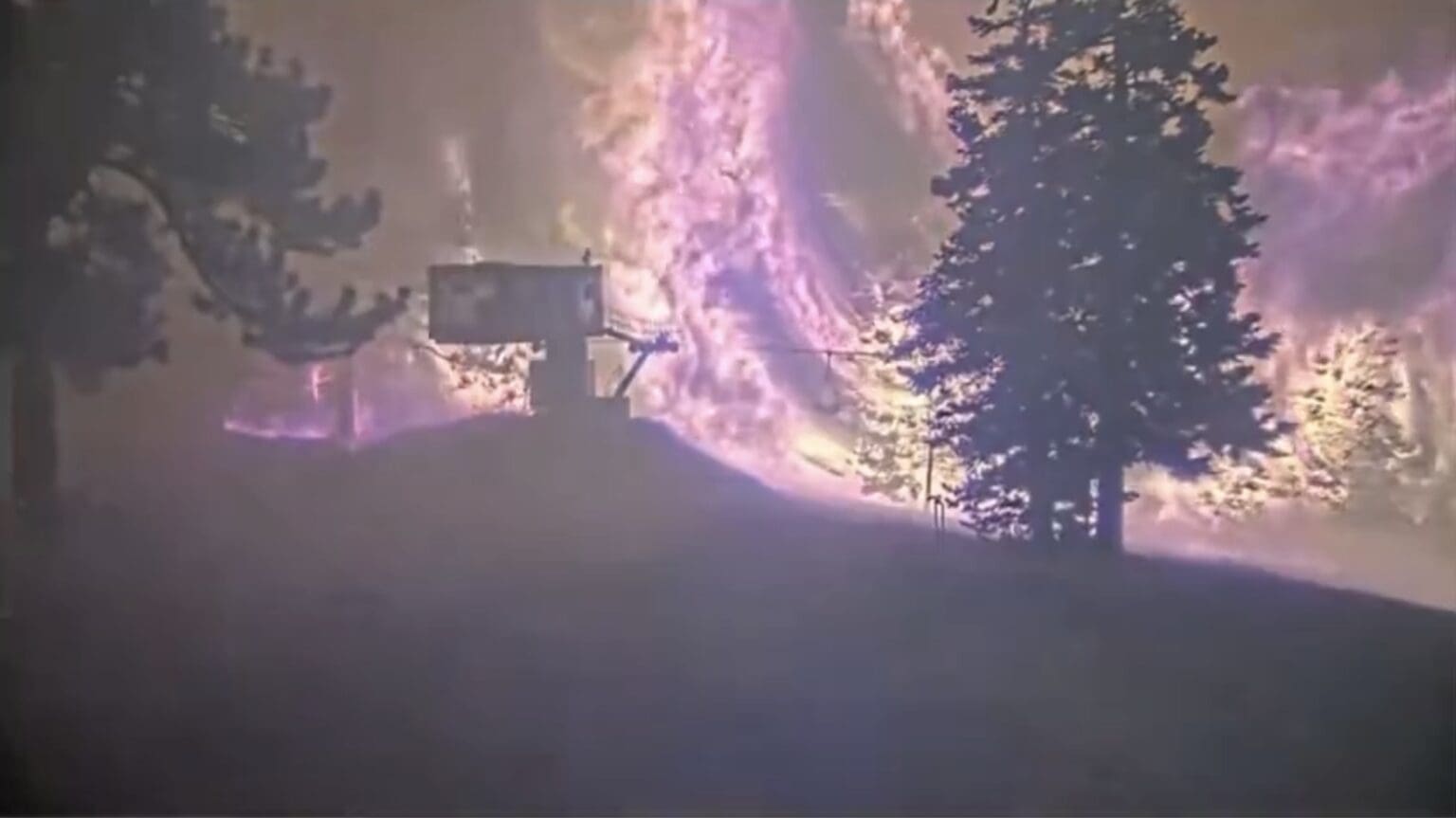 Wildfire Reaches California's Mountain High Resort - Unofficial Networks