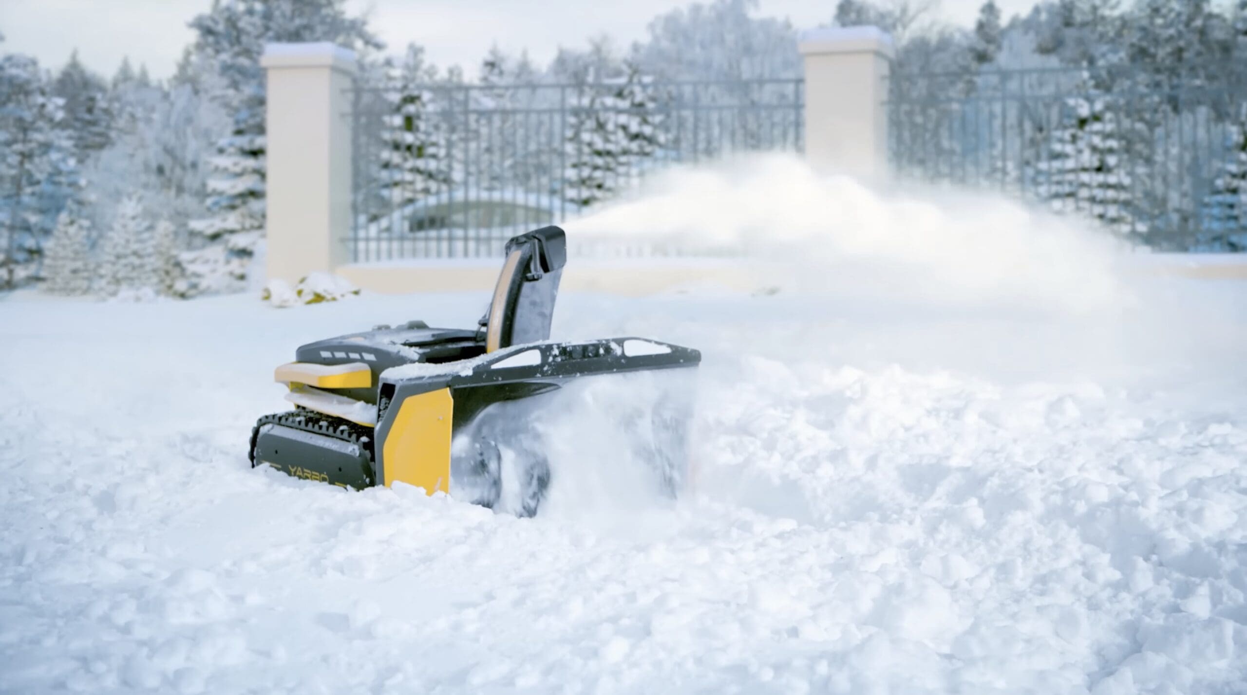 Autonomous Snow Blower Will Clear Your Driveway While You Enjoy A ...