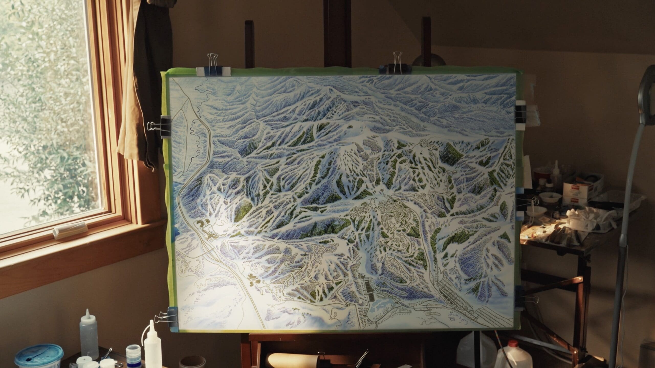 Deer Valley & Artist Rad Smith Unveil New Hand-Painted Trail Map ...