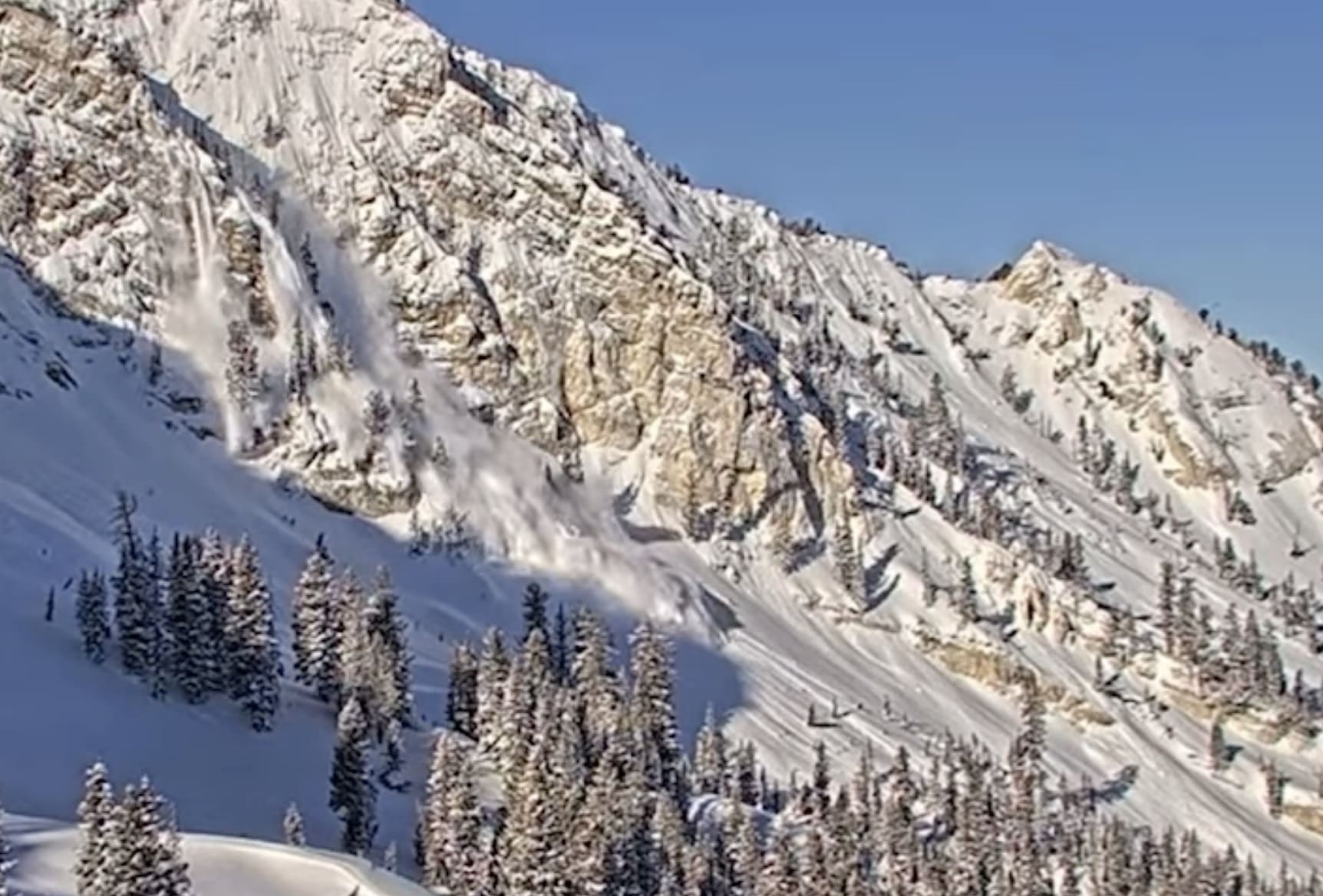 Solitude Mountain's Webcam Captures Avalanche Triggered By Ski Patrol ...