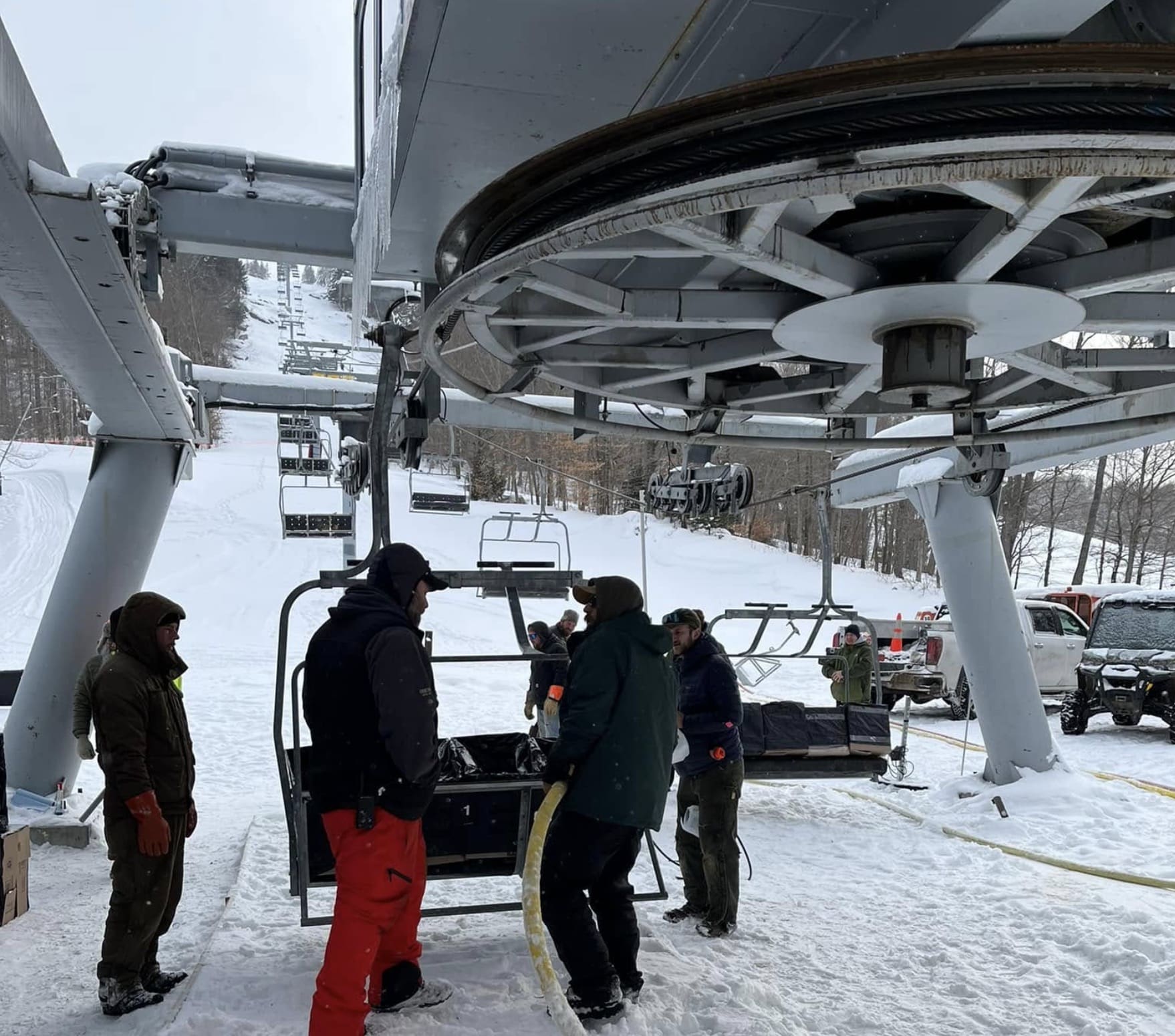 New York Ski Area Hosts Grand Opening For “New” Triple Chairlift ...
