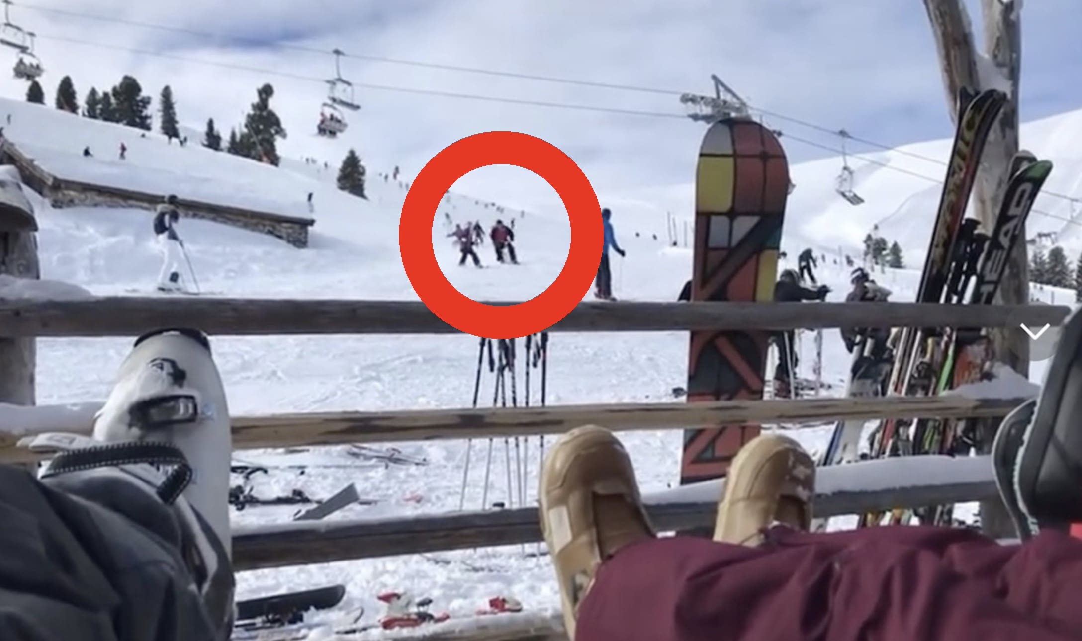 Out-of-Control Snowbiker Runs Directly Into Fence - Unofficial Networks