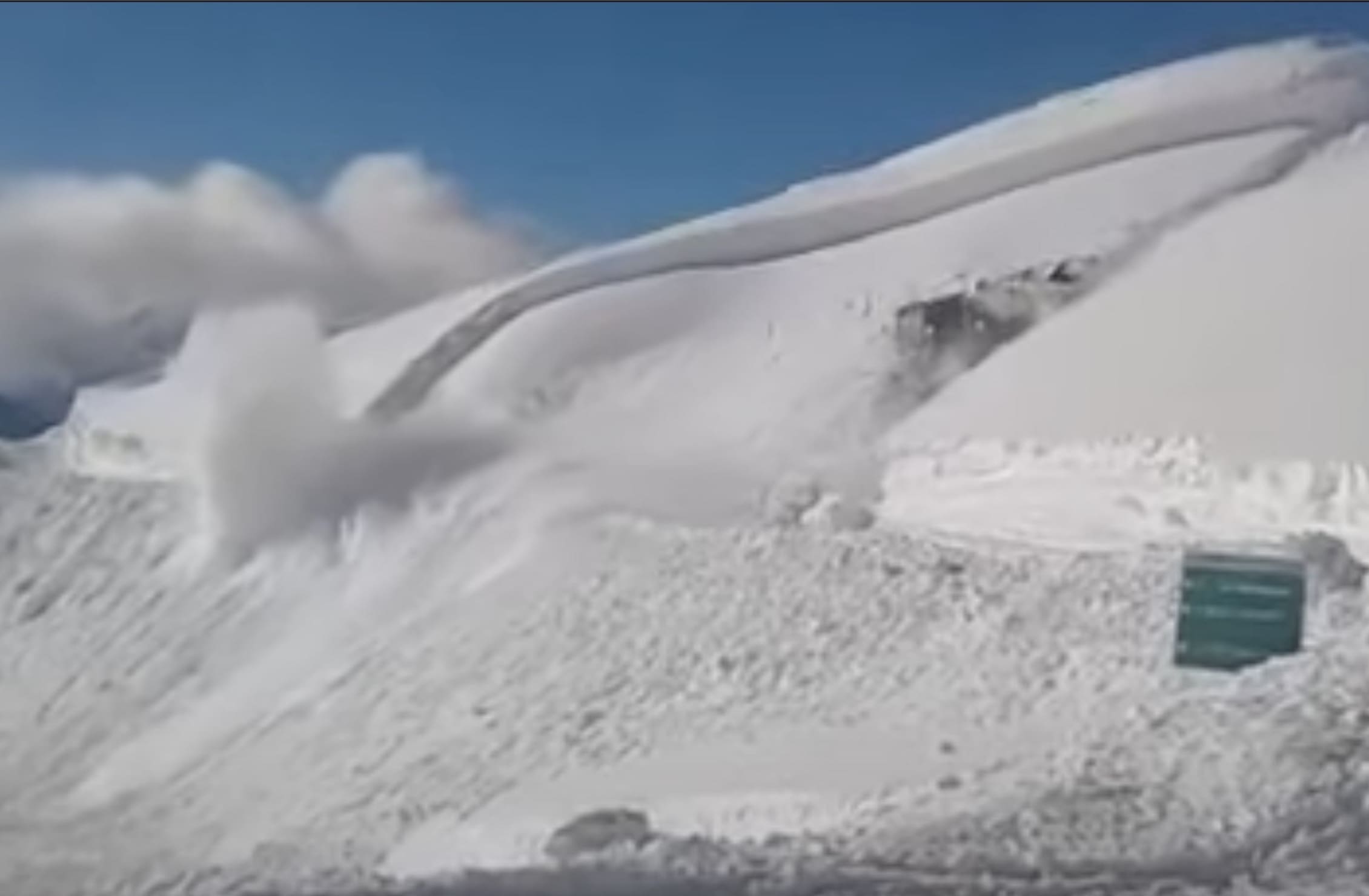 Ski Resort Groomer Rides Out Avalanche & Immediately Return To Work ...