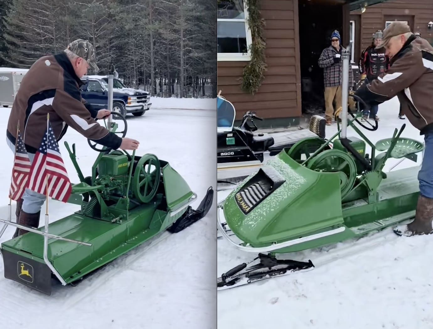 Midwest Farmer Turns Old John Deere Model-E Engine Into Custom ...
