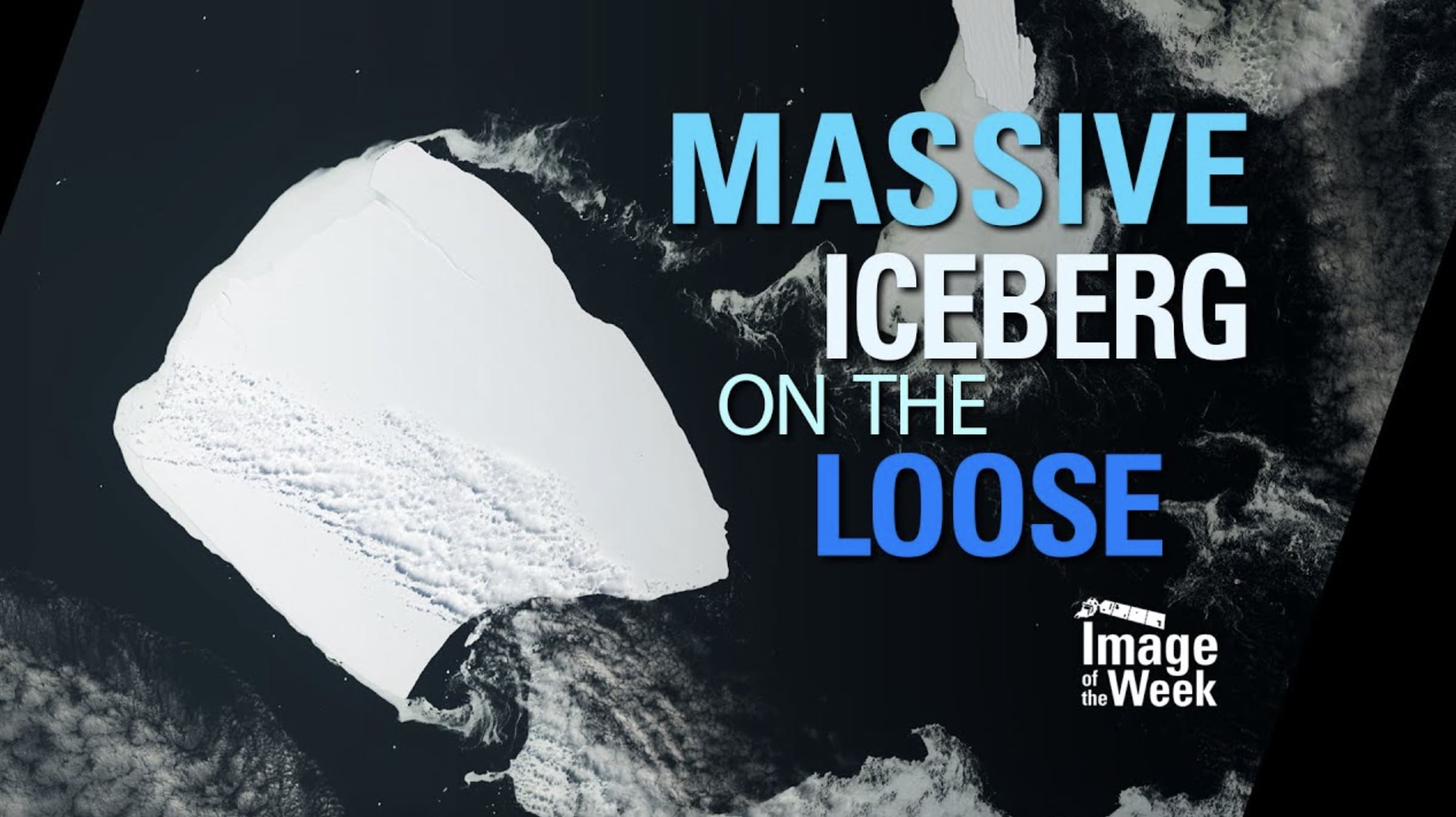 The World's Largest Iceberg "A23a" Continues Its Path North Towards ...