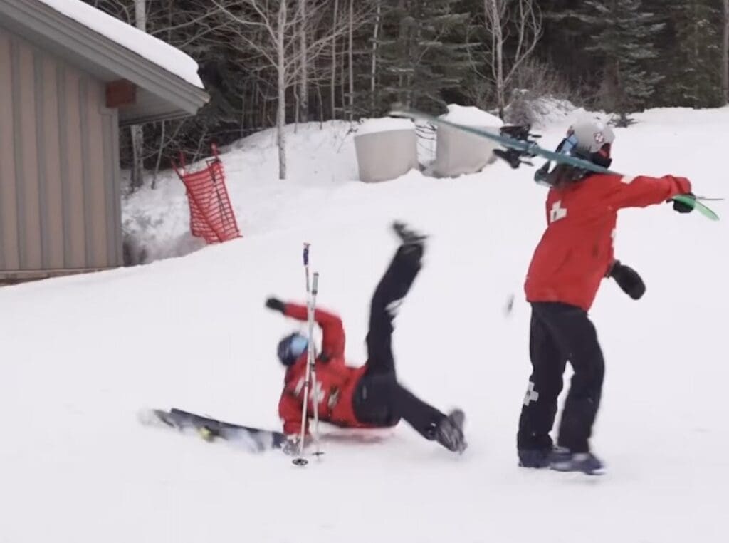 Deer Valley Ski Patrol Shows You How To Carry Your Skis Like A Pro ...