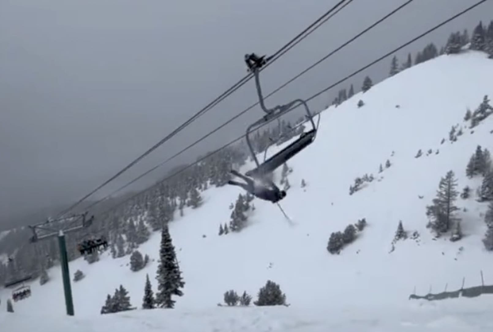 Remember The Skier Who Hit A Chairlift After Misjudging Jump ...