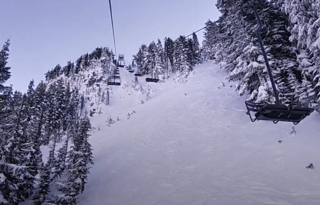 What Its Like Riding The Steepest Chairlift In North America ...