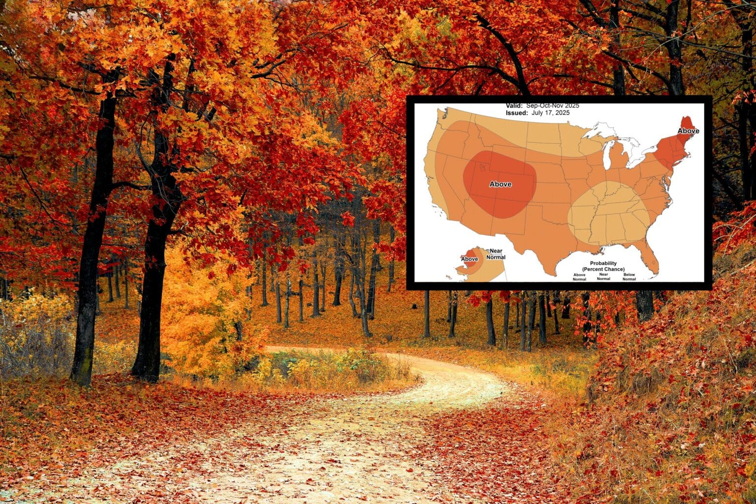 Fall 2025 Weather Predictions From NOAA and Farmers Almanac ...