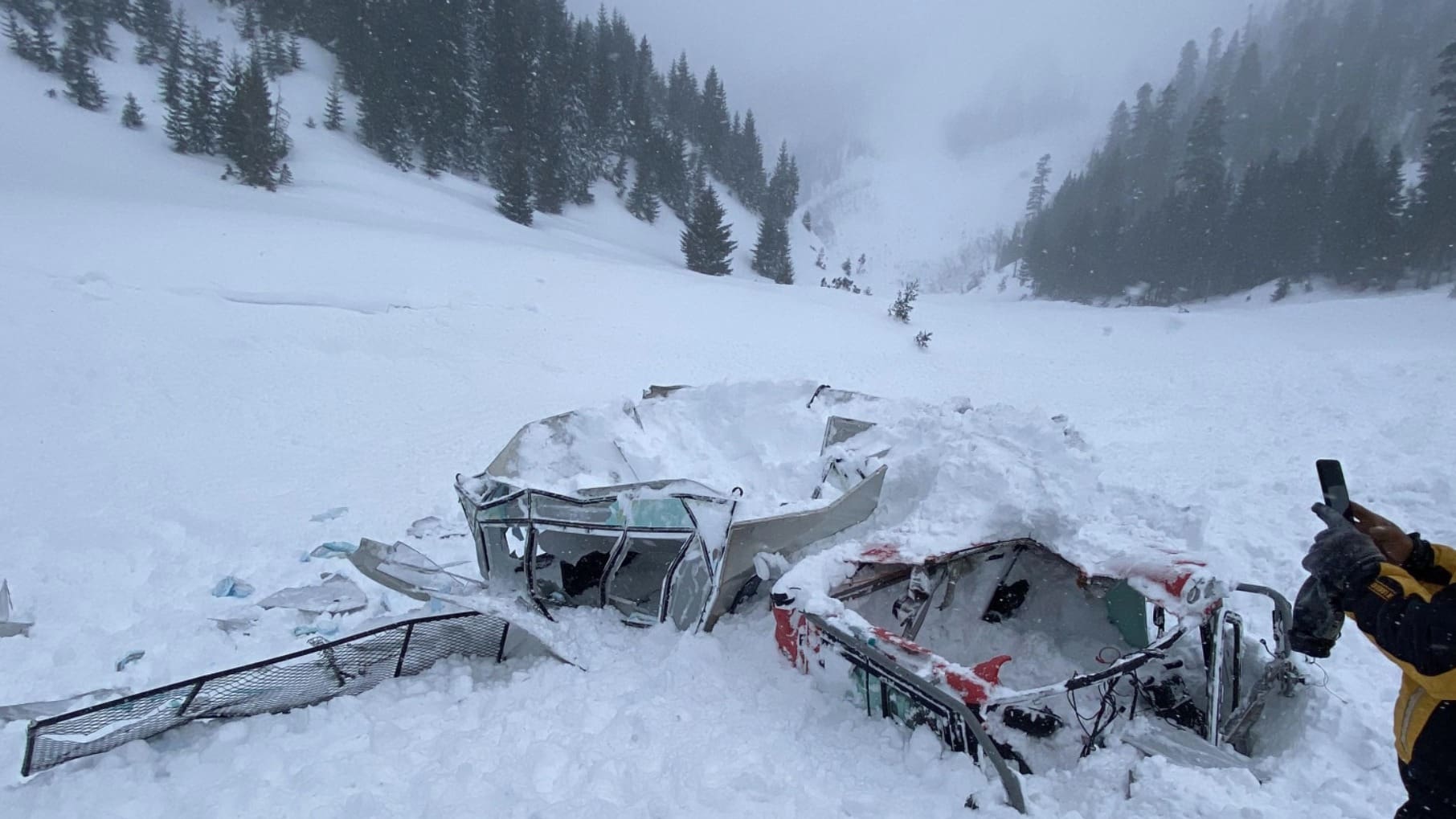 Snowcat Driver Describes His Avalanche Survival Experience From ...