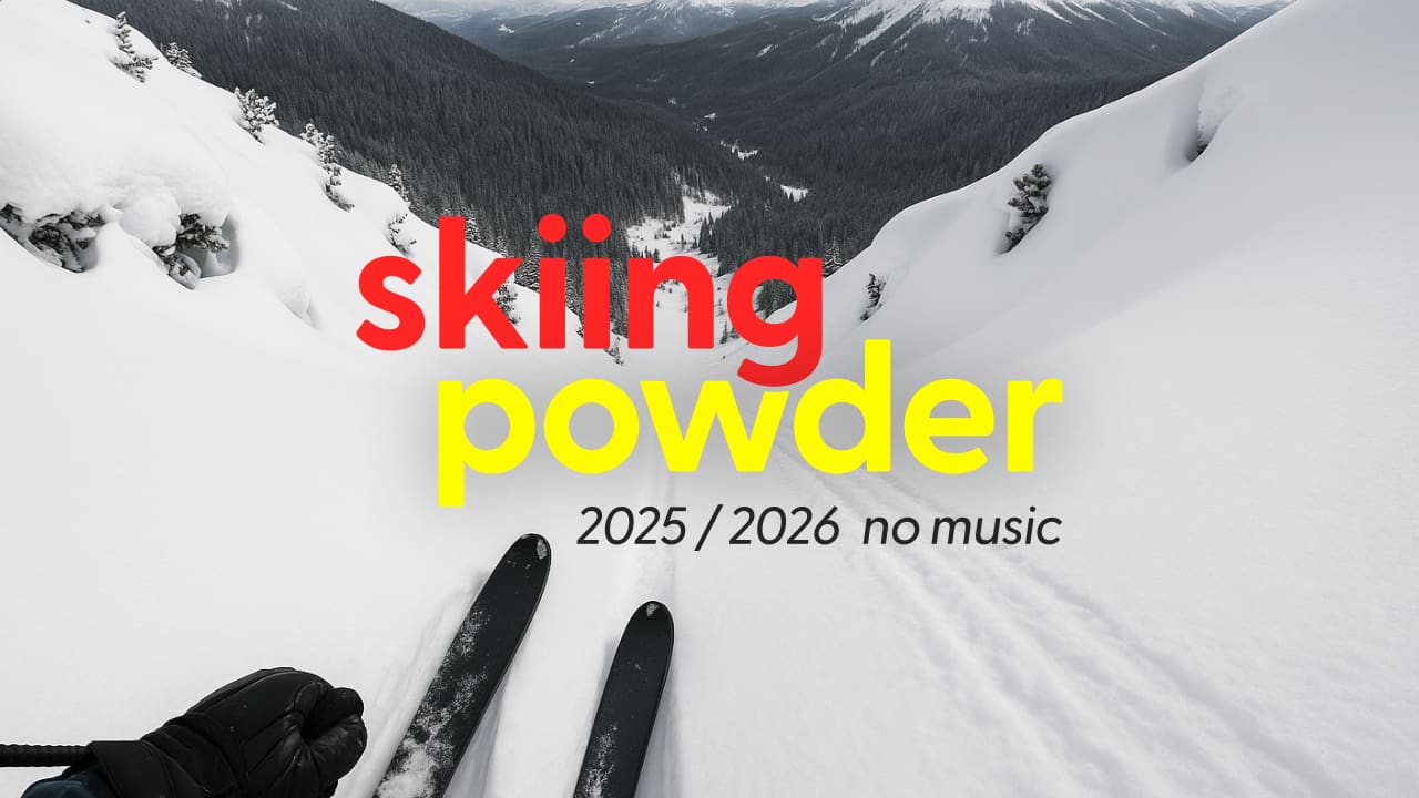 Start Your September Off With Over One Hour Of Pristine Powder Skiing ...