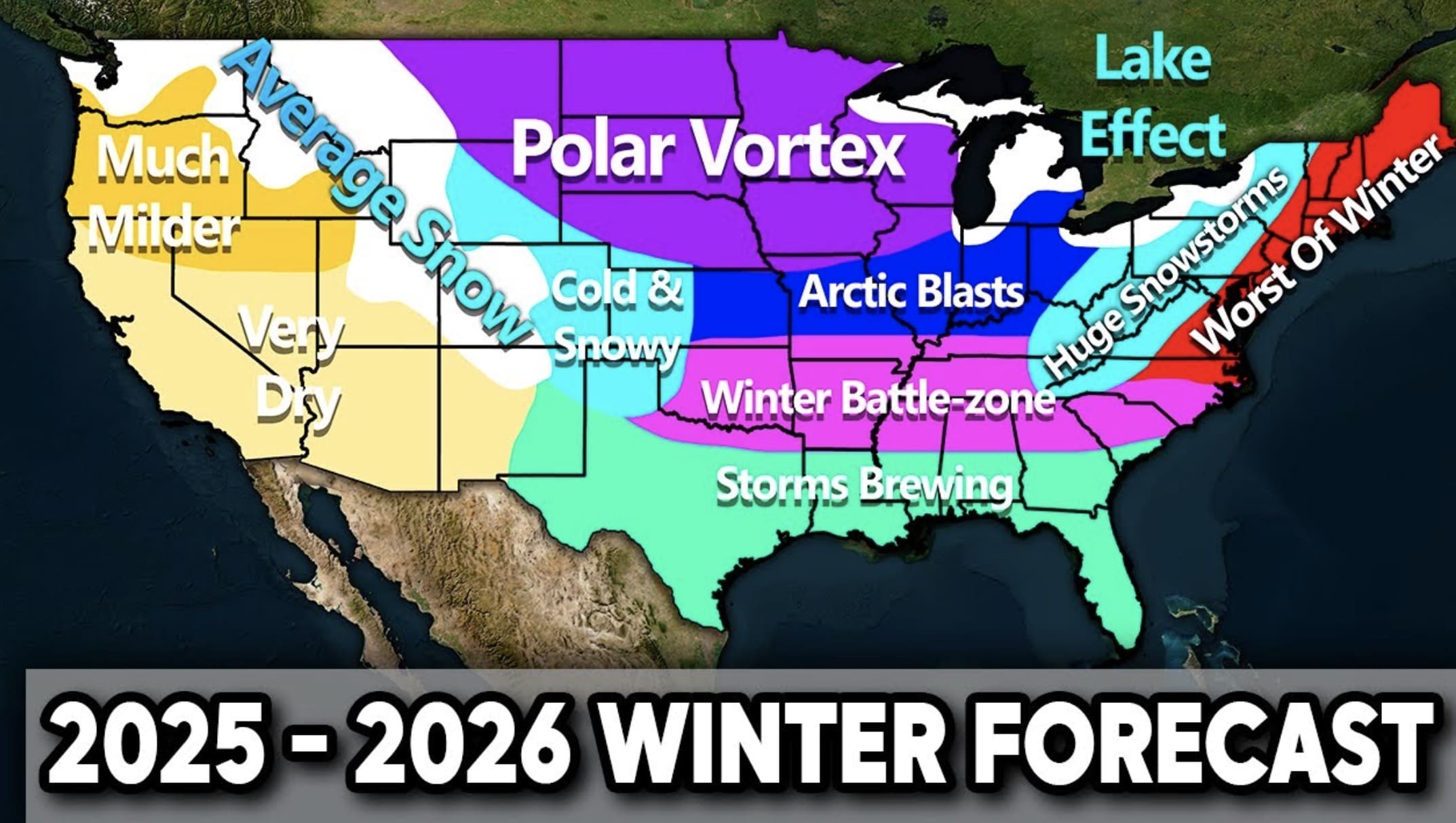 Winter 2025-2026 Weather Forecast: What to Expect Across the U.S. - Unofficial Networks