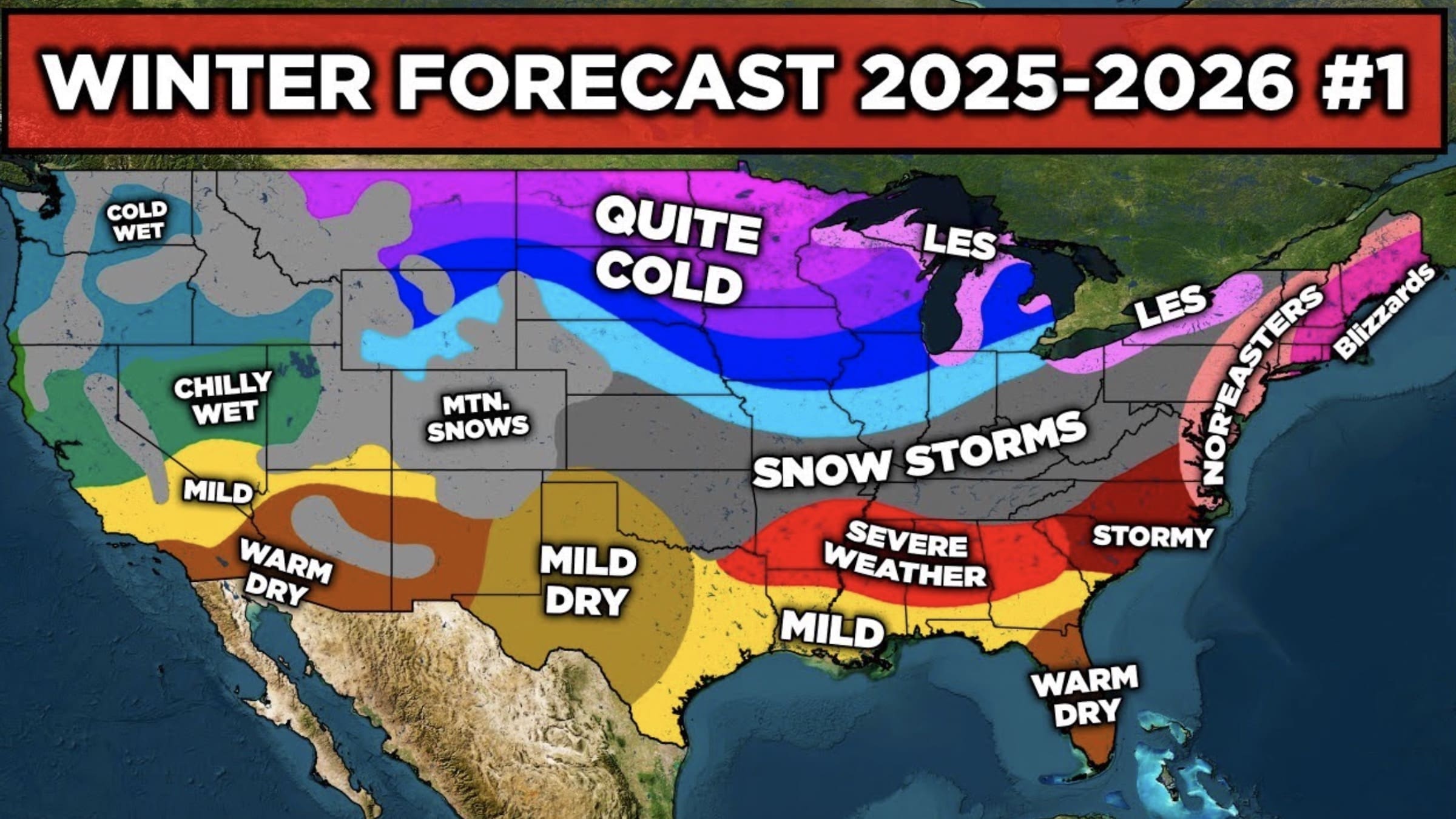 Winter 2025-2026 Forecast: Meteorologist Forecasts Chilly Storms Across ...