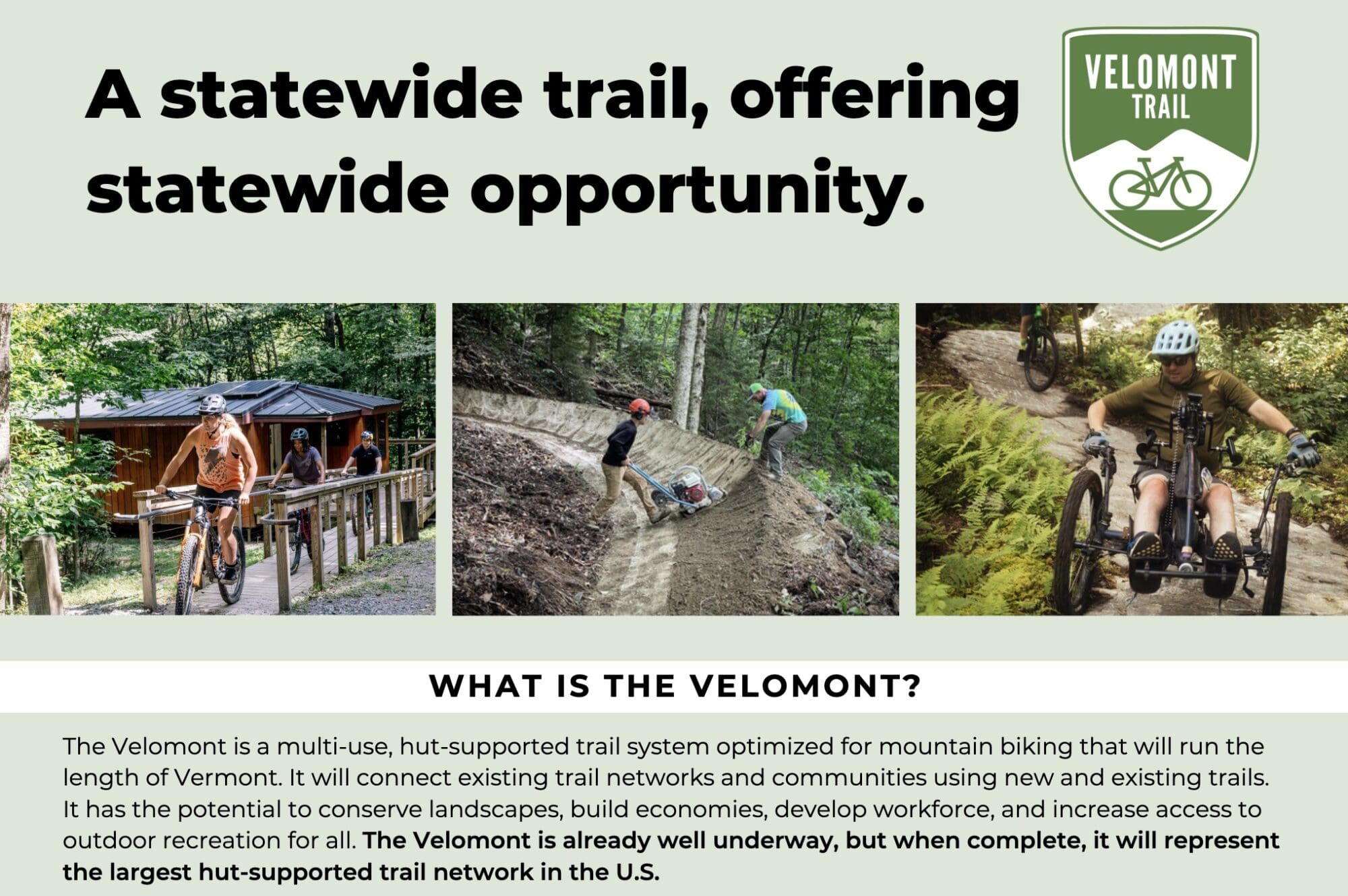 U.S. Forest Service Approves 72-Miles For The Velomont Bike Trail in ...